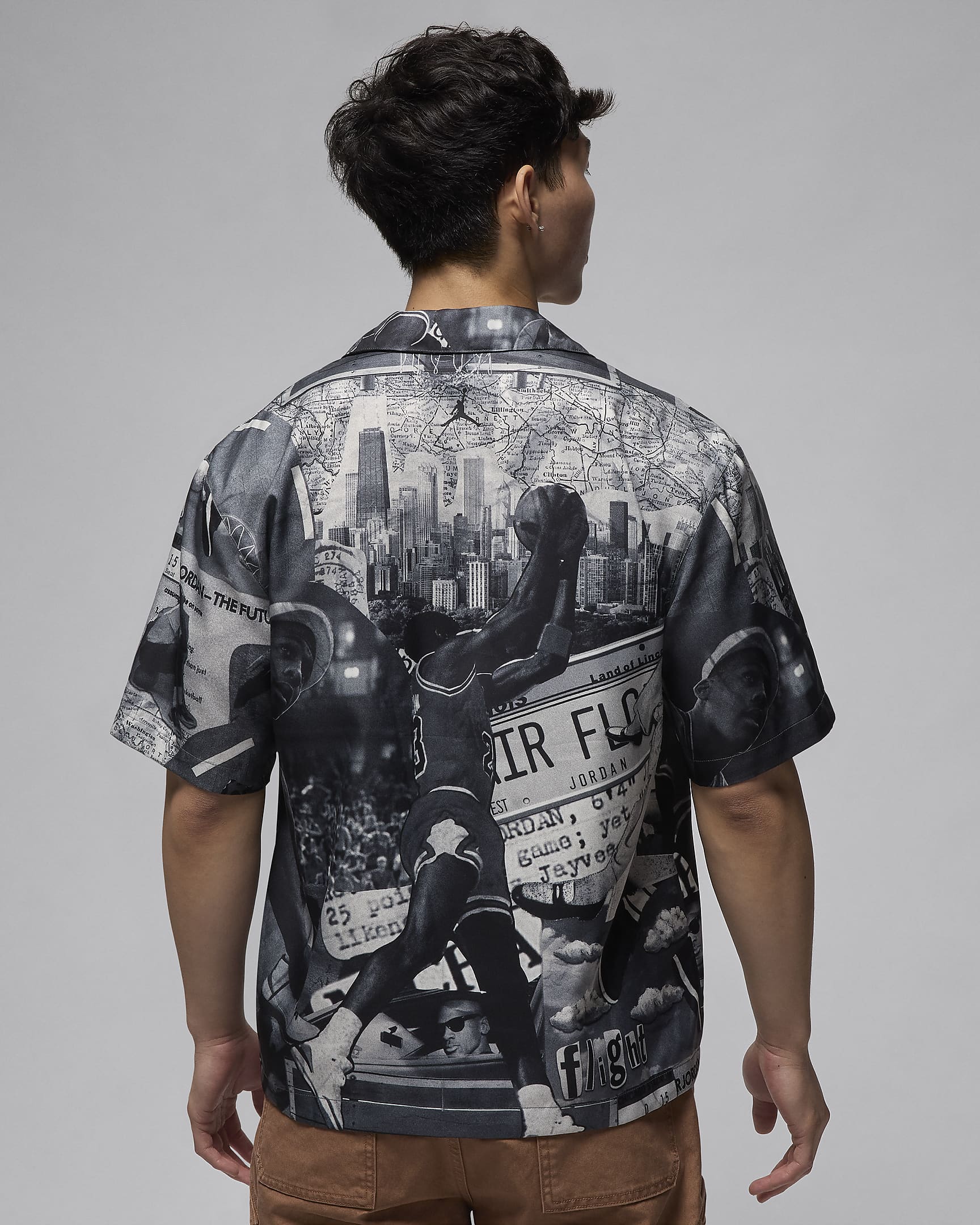 Jordan Essentials Men's Printed Camp Top. Nike PH