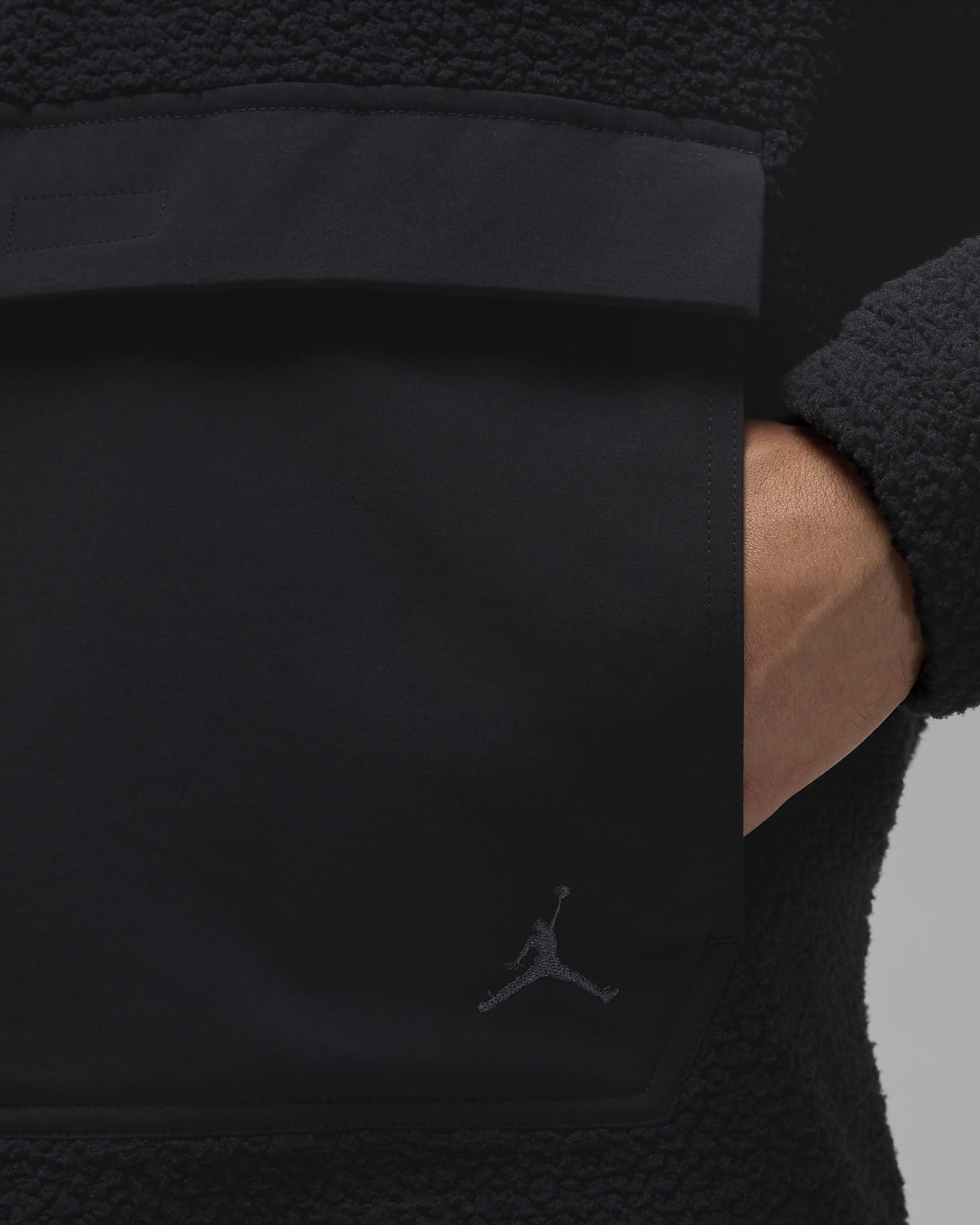 Jordan Flight Men's High-Pile Fleece Pullover Hoodie. Nike UK