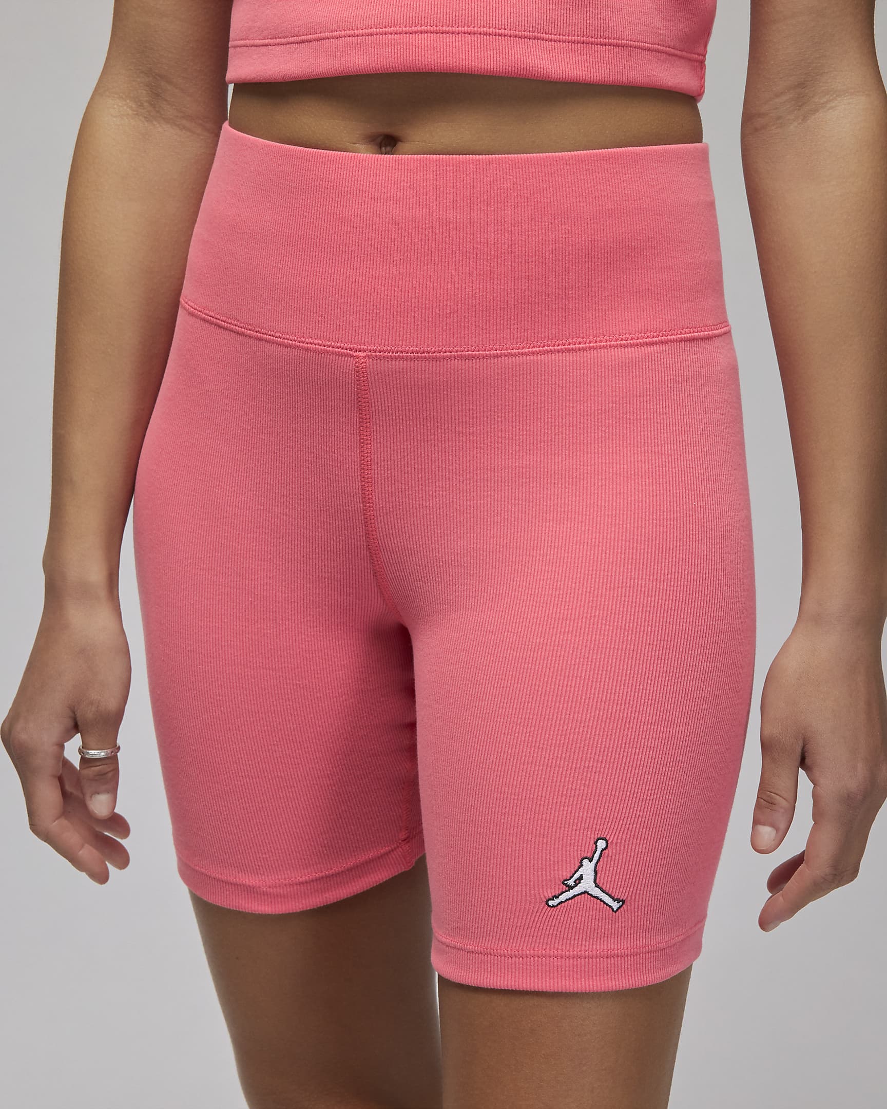 Jordan Women's Ribbed Bike Shorts. Nike SI