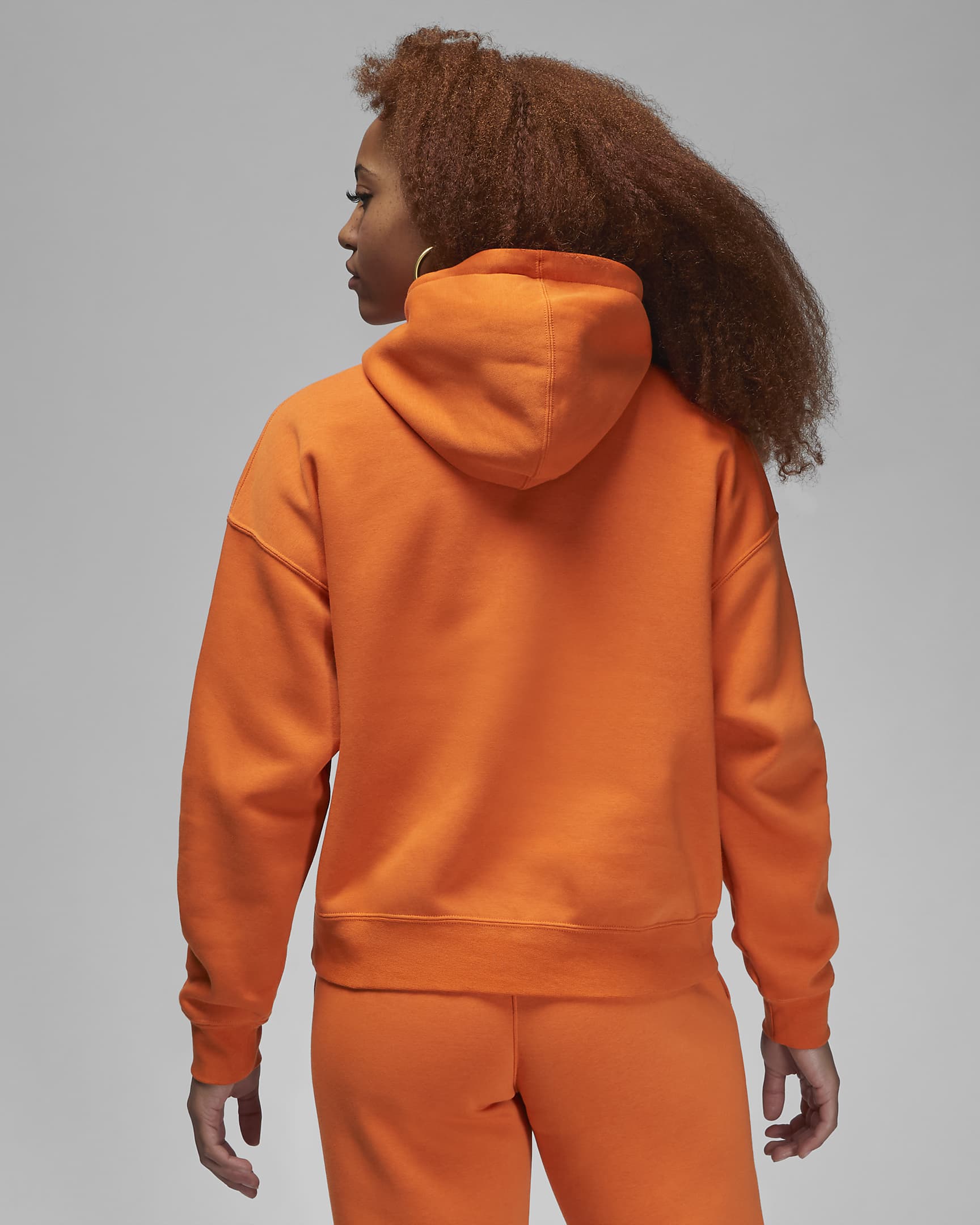 Jordan Brooklyn Women's Fleece Pullover Hoodie. Nike HU