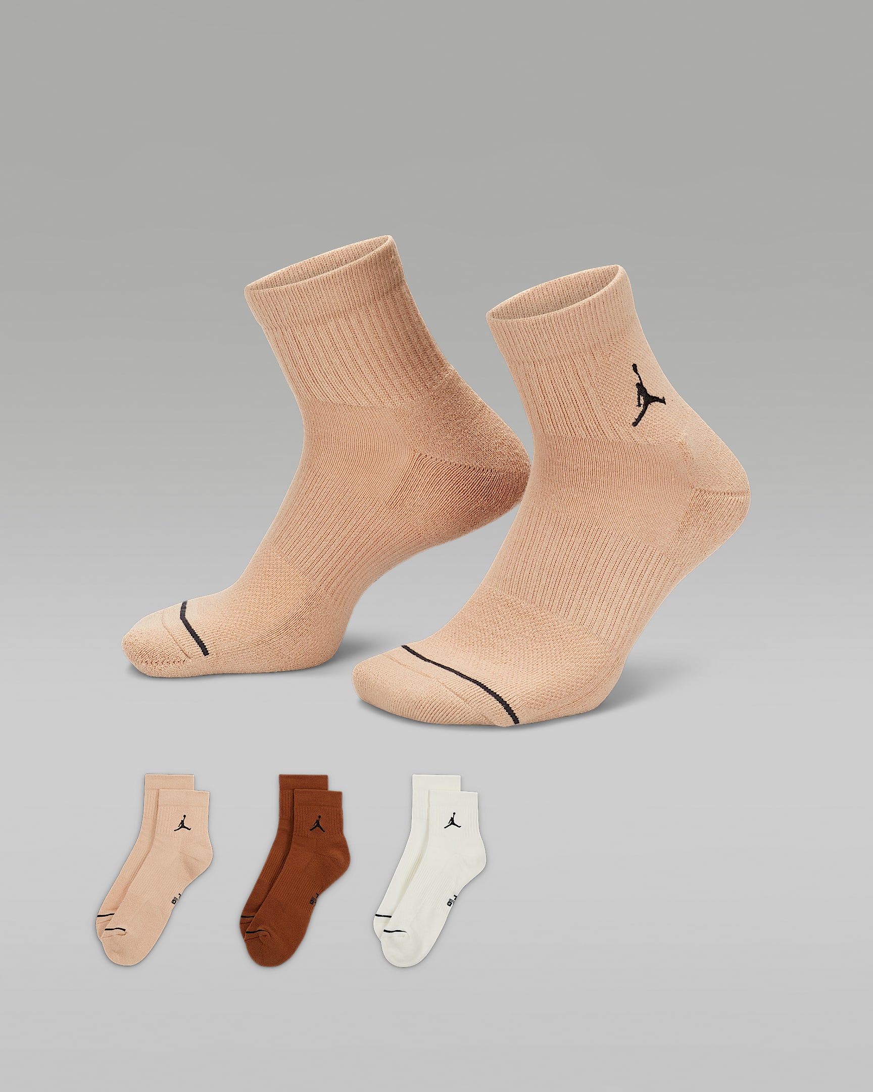 Jordan Everyday Ankle Socks (3 Pairs). Nike UK