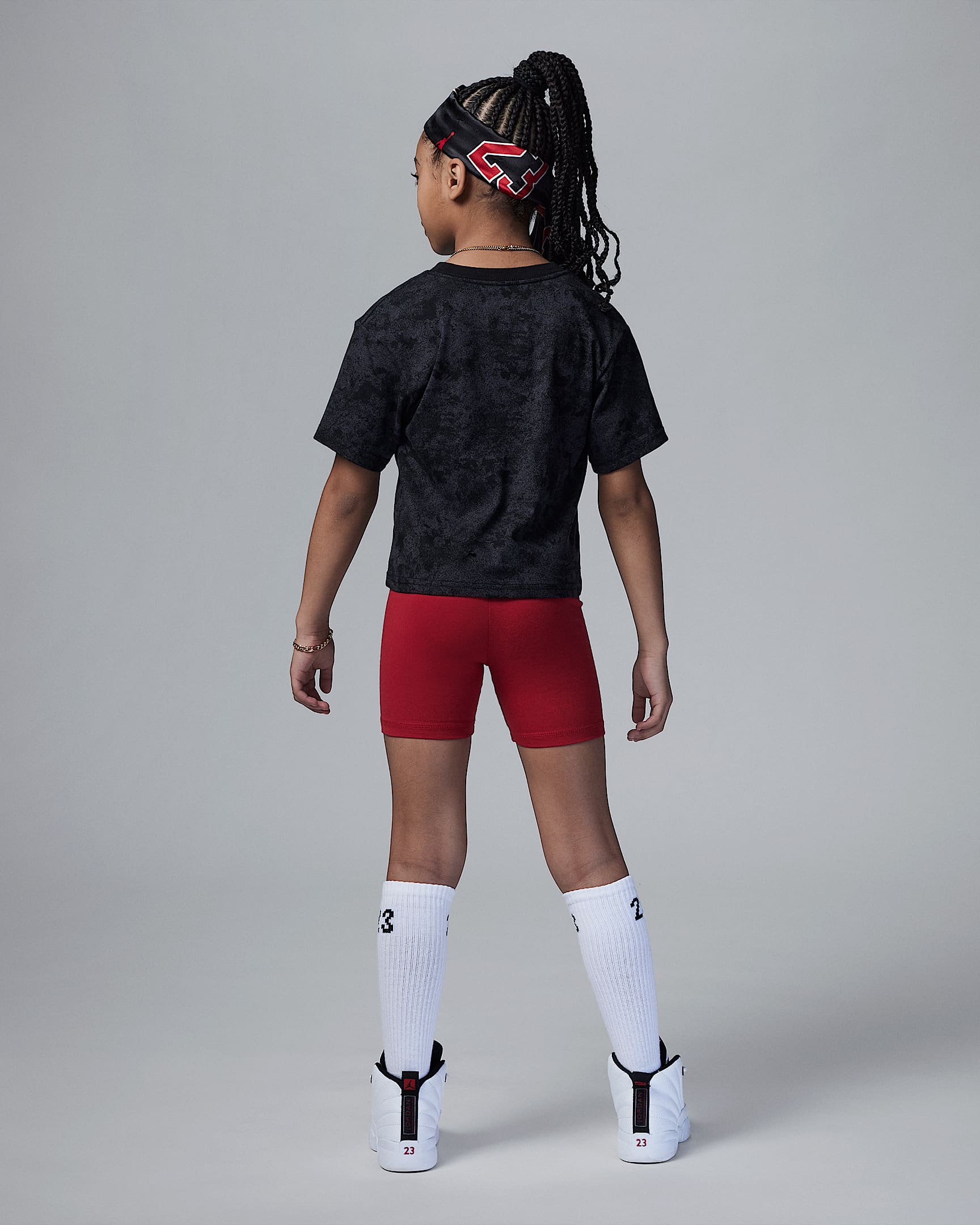 Air Jordan Flight Bike Shorts Set Younger Kids' 2-piece Set. Nike DK