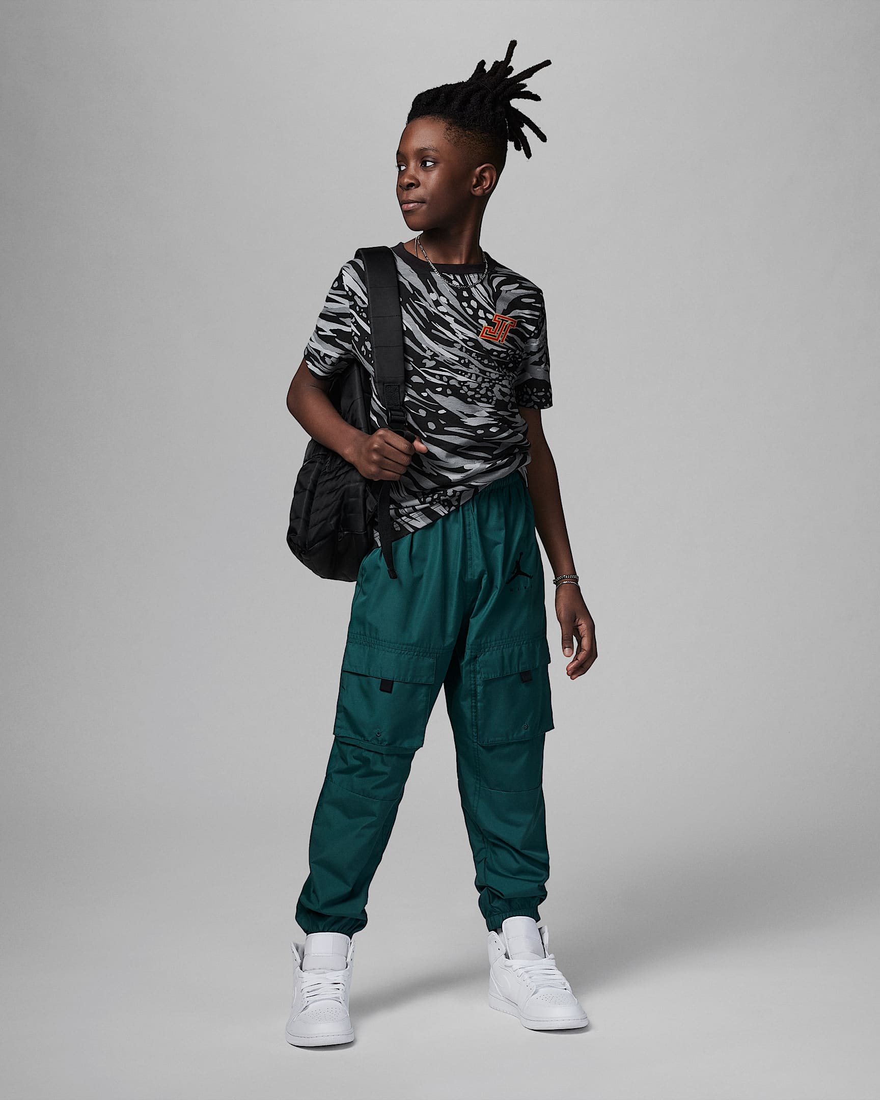 Jordan Tatum Zoo Tee Big Kids T-Shirt. Nike.com