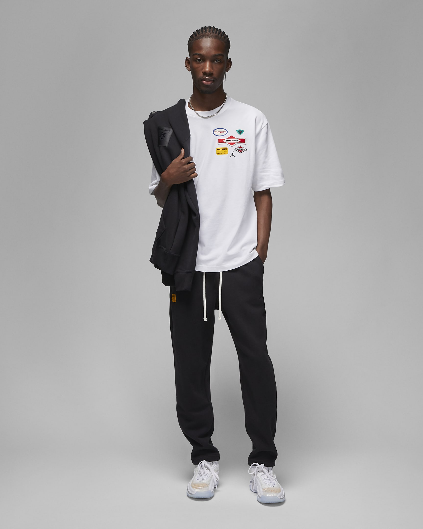 Jordan Why Not? เสื้อยืดผู้ชาย Nike TH