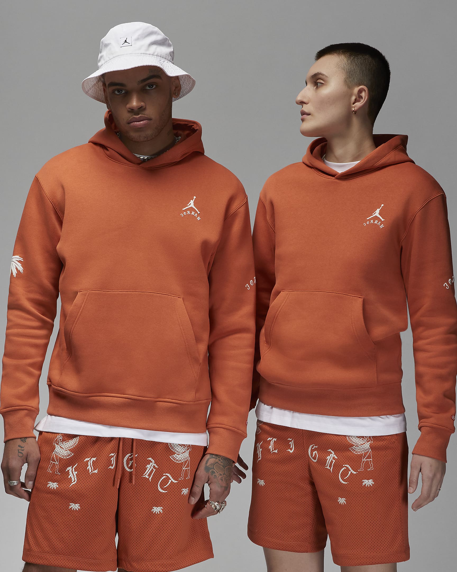 Jordan Artist Series by Umar Rashid Men's Fleece Pullover Hoodie. Nike SG