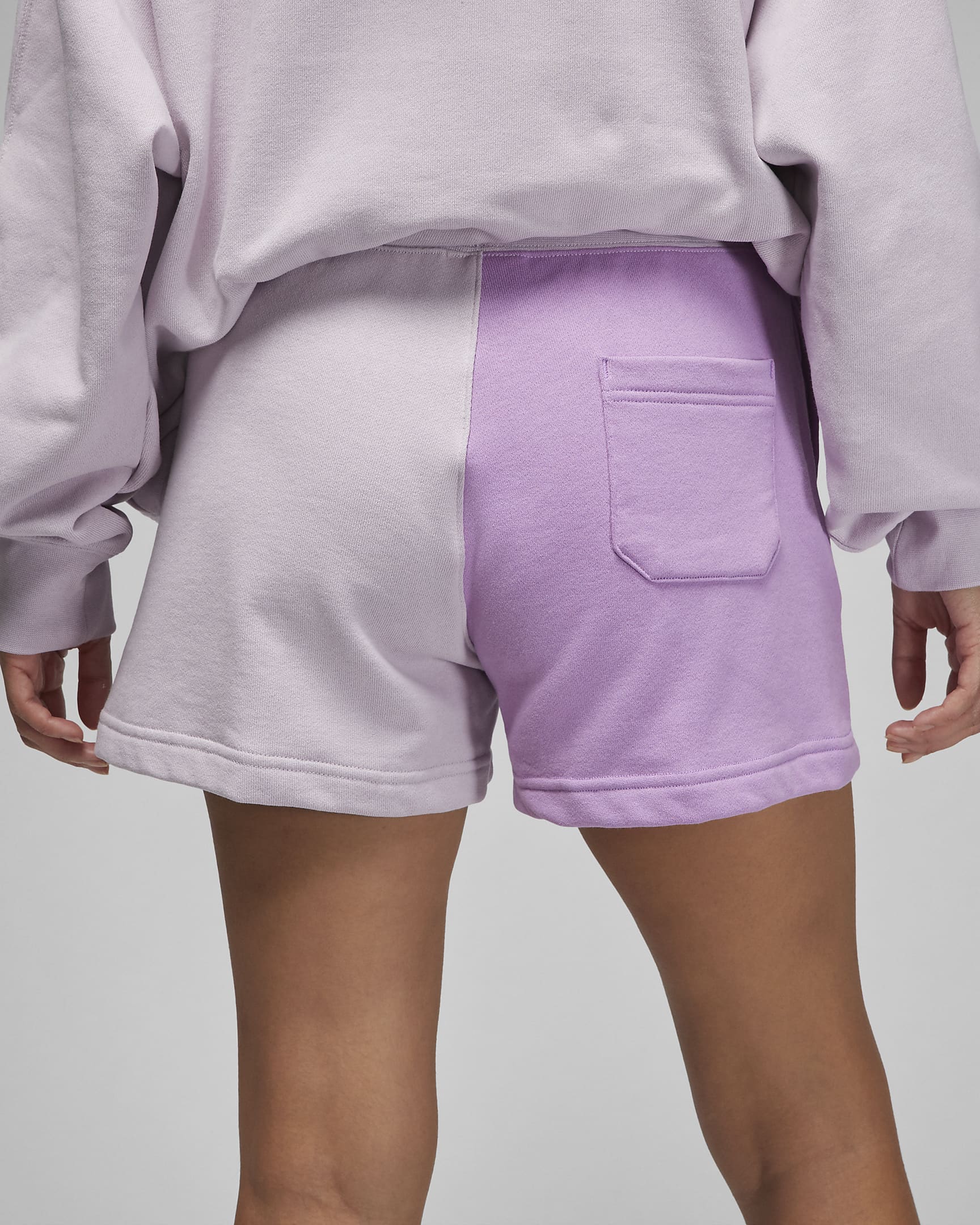Jordan Flight Fleece Women's Colour-Block Shorts. Nike ID