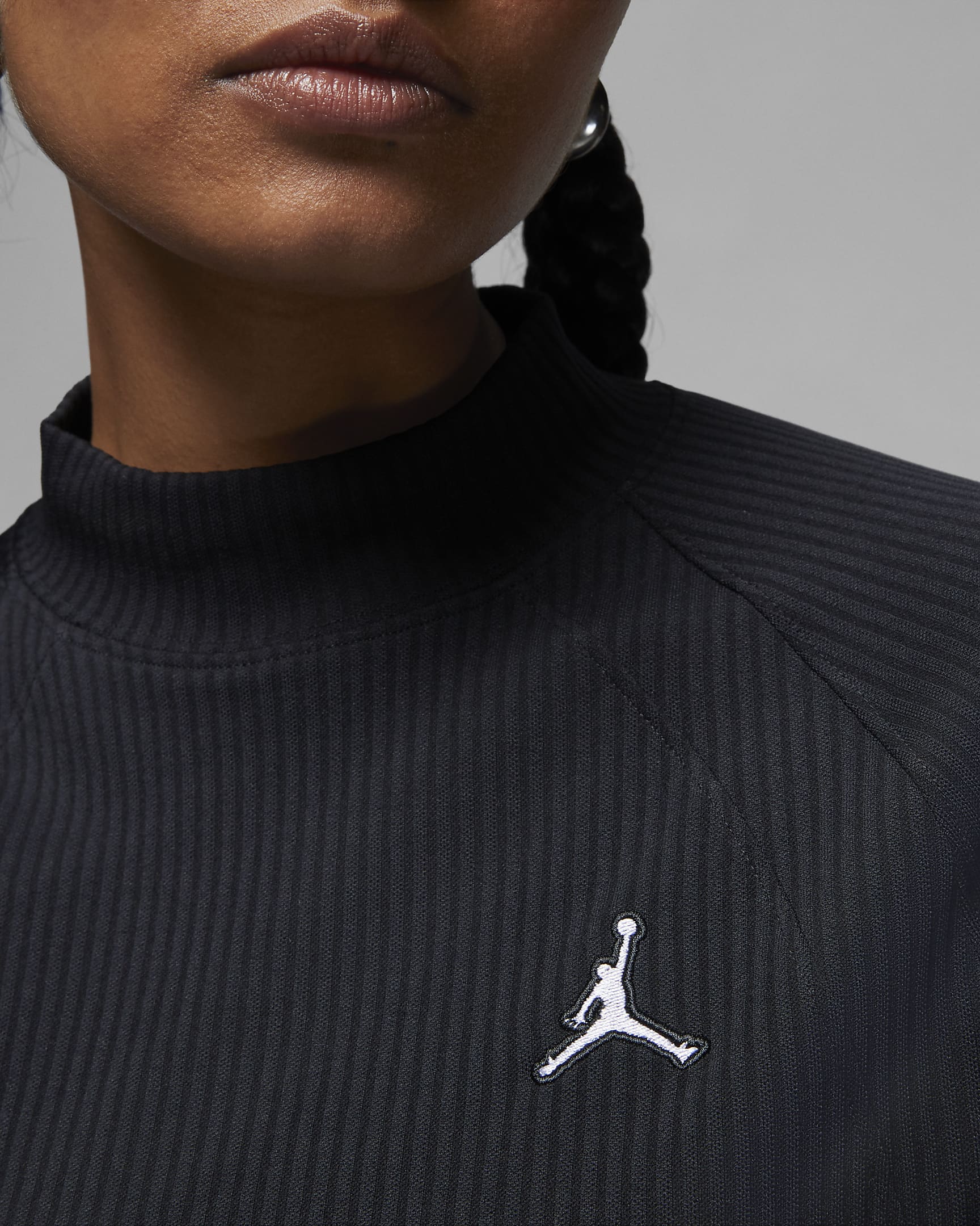 Jordan Flight Women's Ribbed Long-Sleeve Top. Nike LU