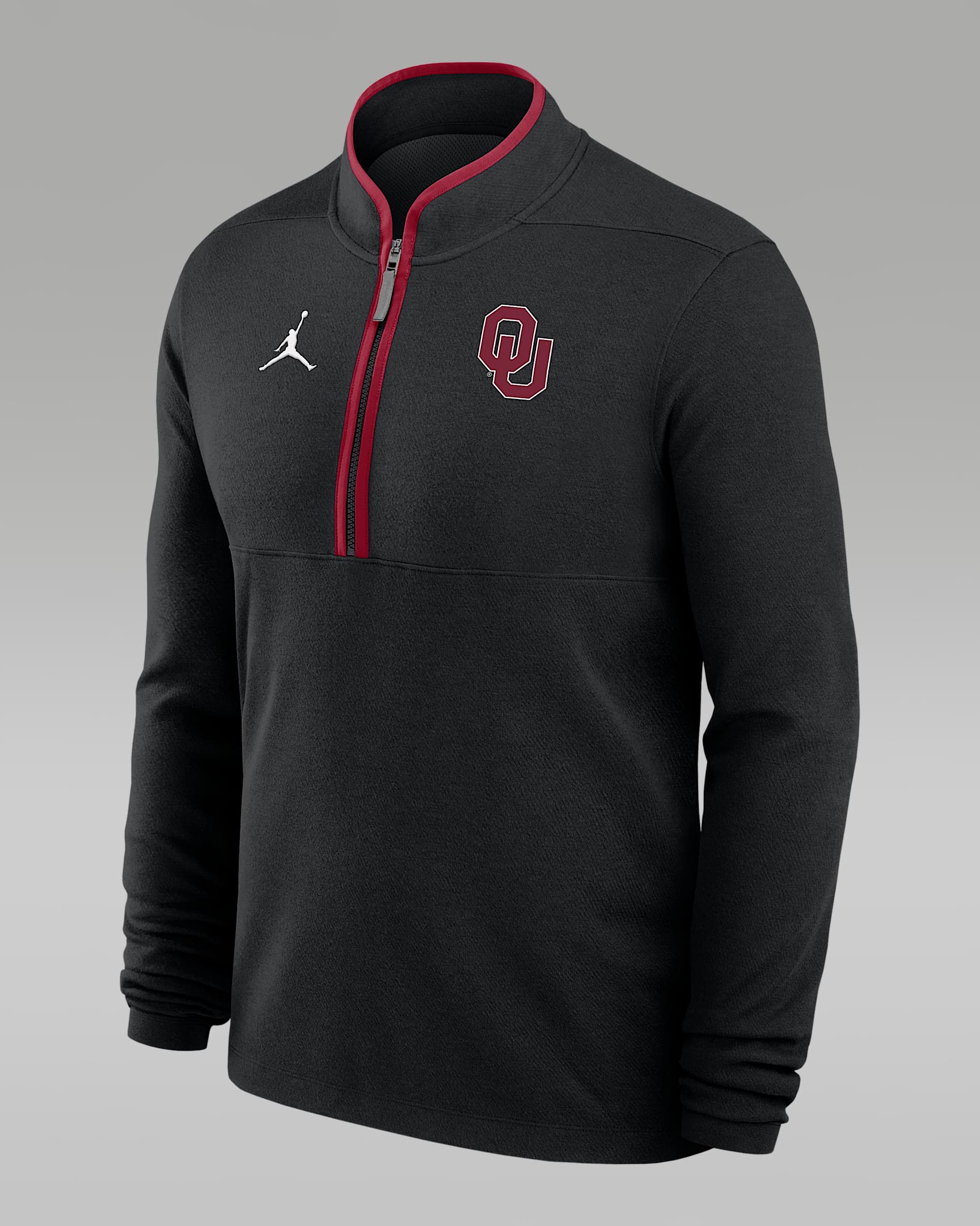 Oklahoma Sooners Victory Men's Jordan Brand Dri-FIT College 1/2-Zip ...
