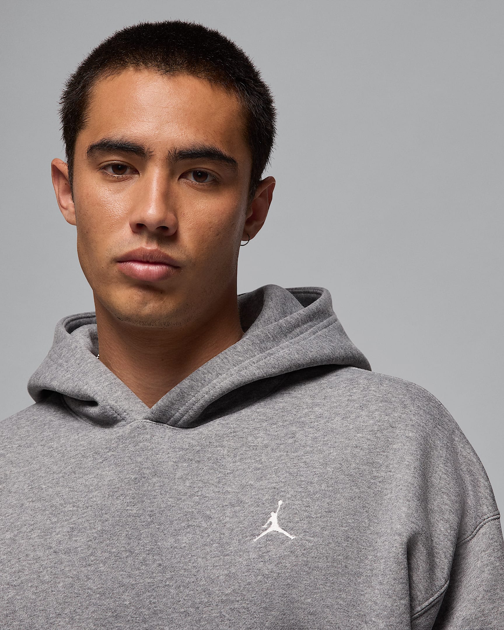 Jordan Brooklyn Fleece Men's Oversized Pullover Hoodie. Nike IL