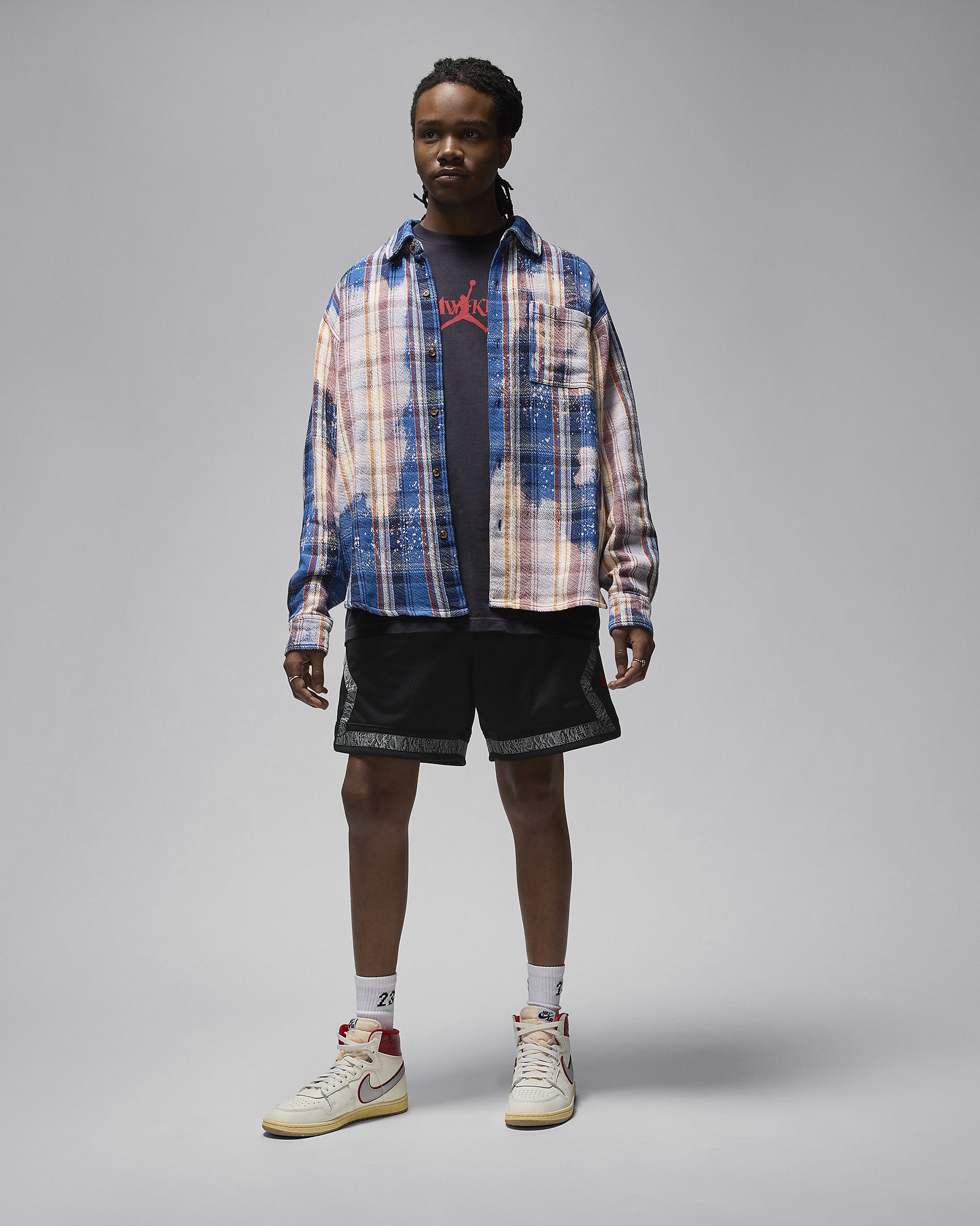 Jordan x Awake NY Men's Flannel Shirt. Nike JP