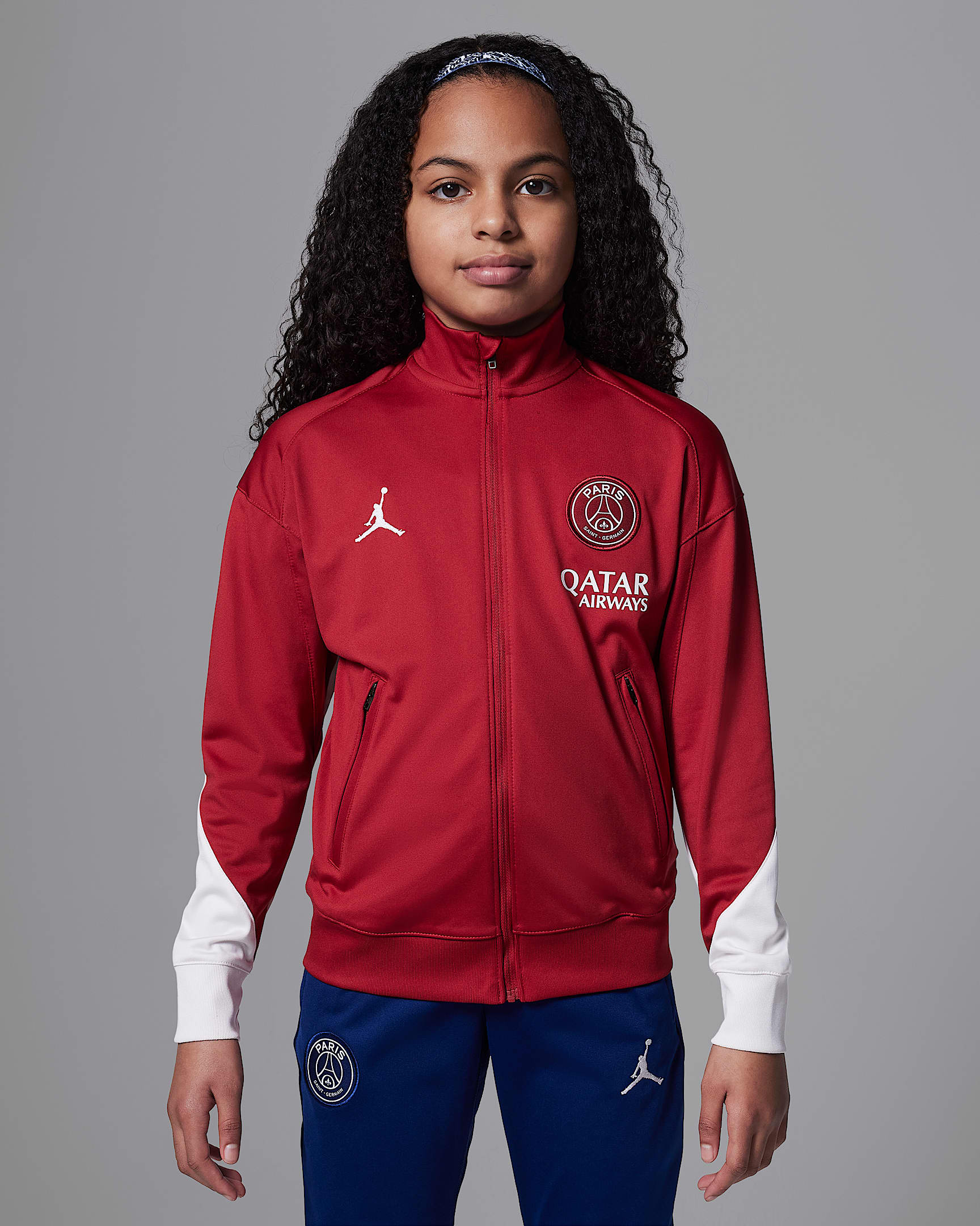 Paris Saint-Germain Strike Fourth Big Kids' Jordan Dri-FIT Soccer Knit ...