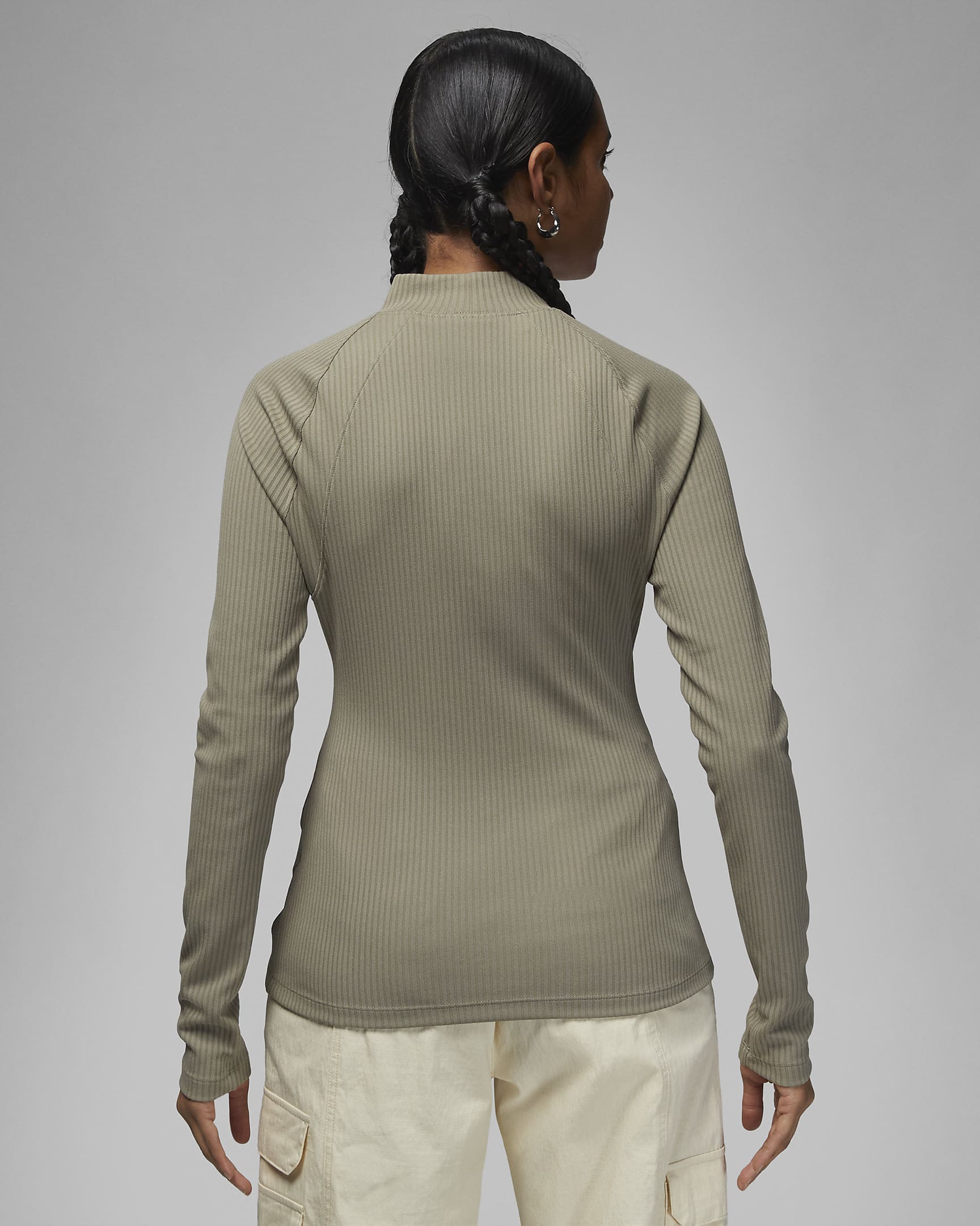 Jordan Flight Women's Ribbed Long-Sleeve Top. Nike NL