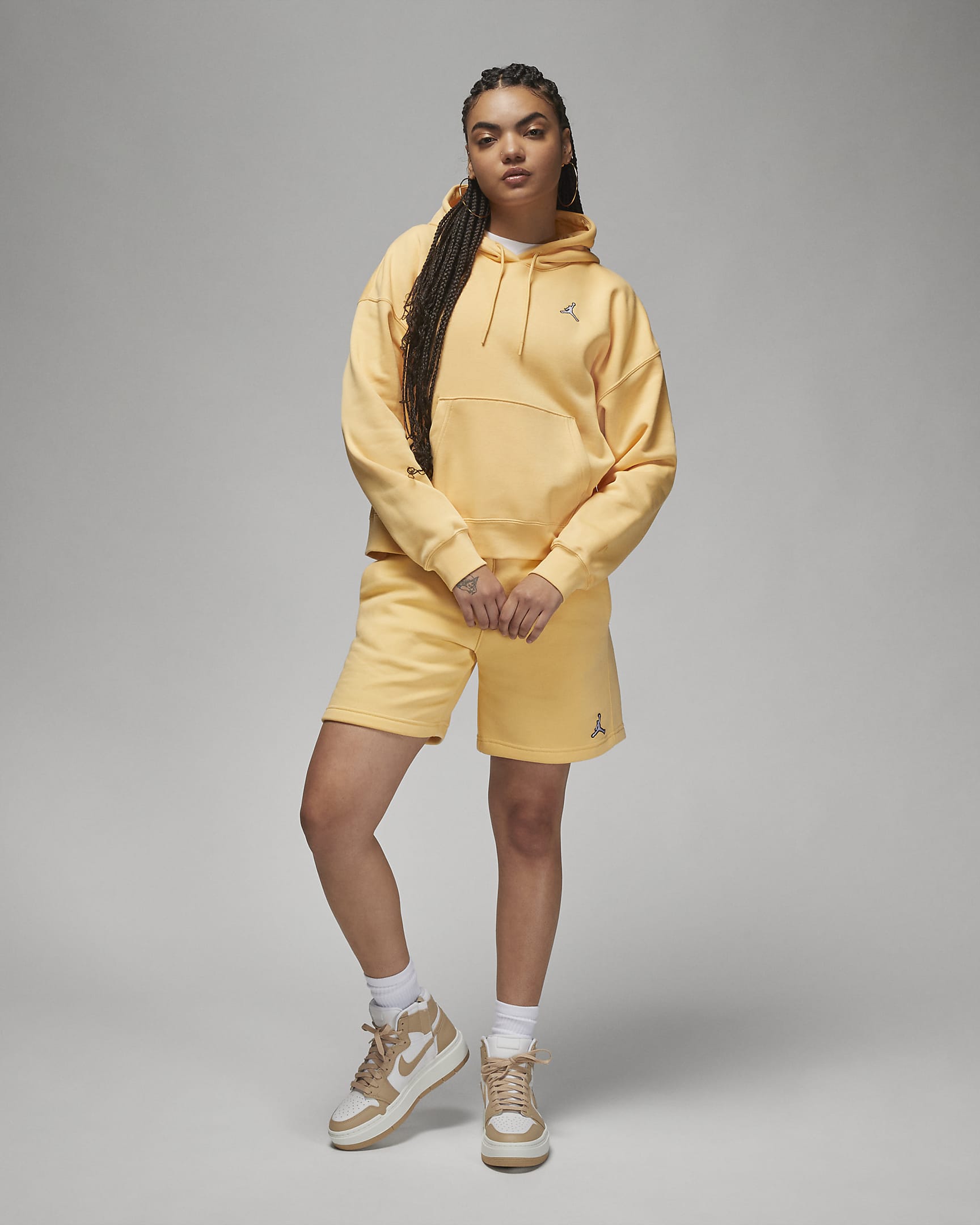 Jordan Brooklyn Women's Fleece Pullover Hoodie. Nike UK