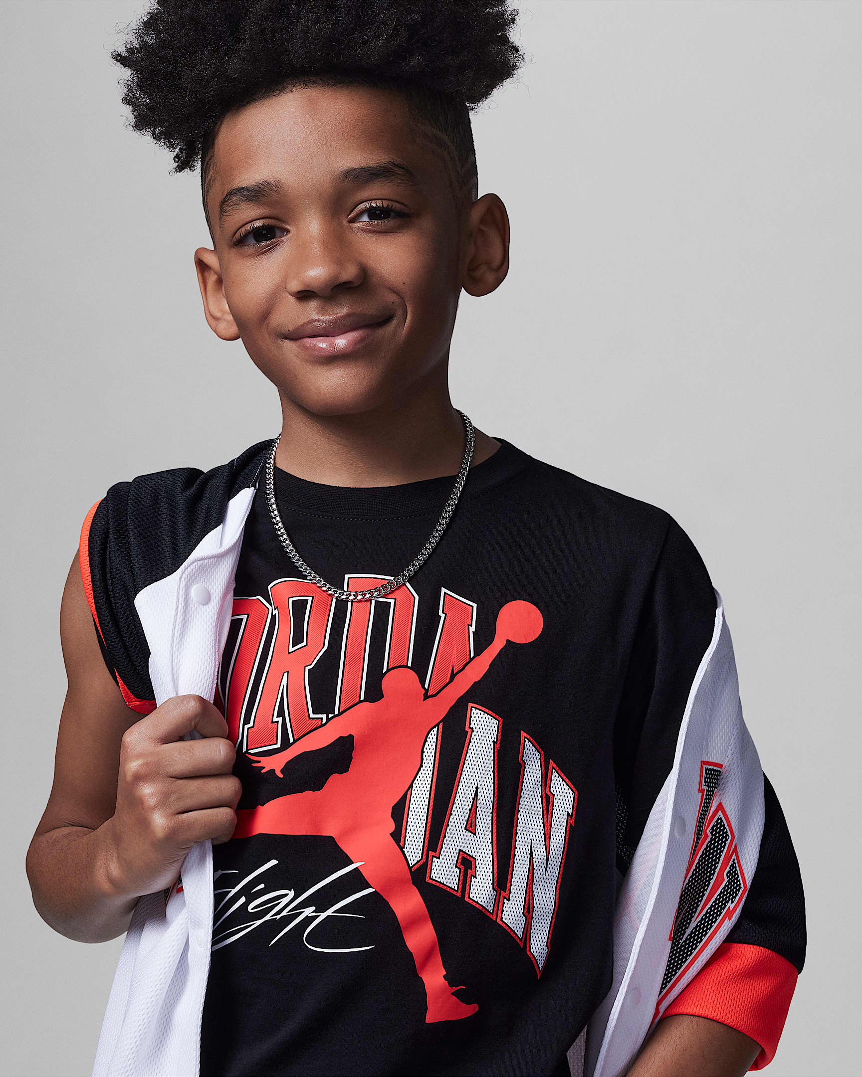Jordan KSA Home and Away Jumpman Tee Older Kids' (Boys) T-shirt. Nike LU