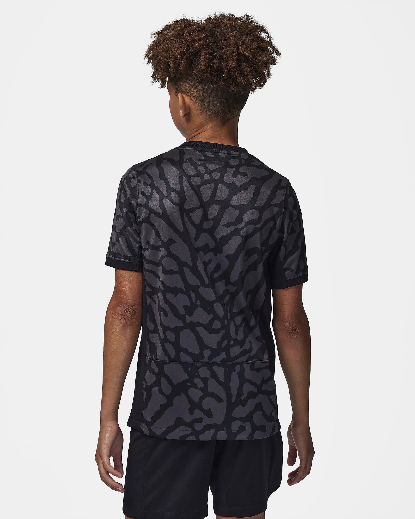 Paris Saint-Germain 2023/24 Stadium Third Older Kids' Jordan Dri-FIT Football Shirt. Nike SG