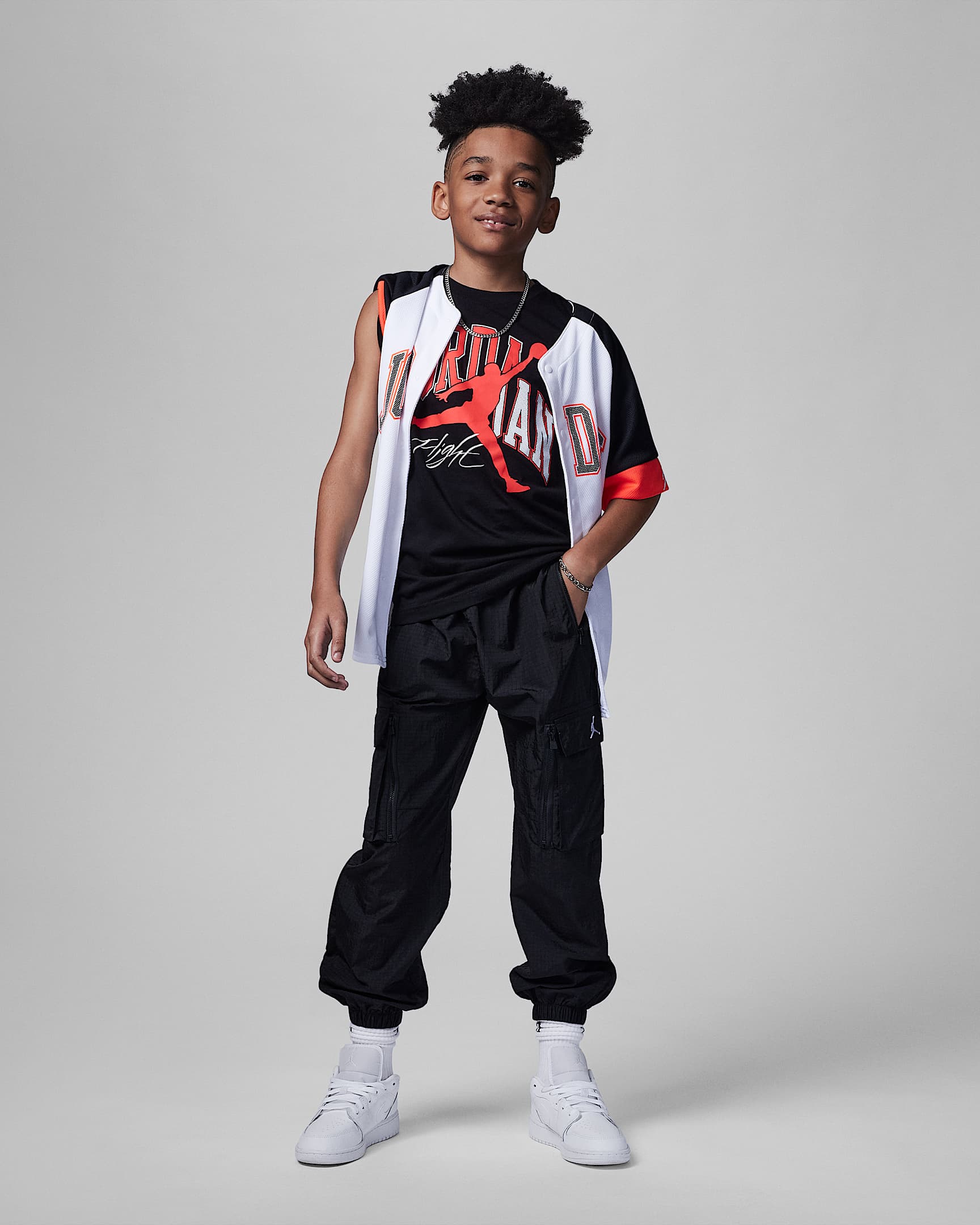 Jordan KSA Home and Away Jumpman Tee Older Kids' (Boys) T-shirt. Nike LU