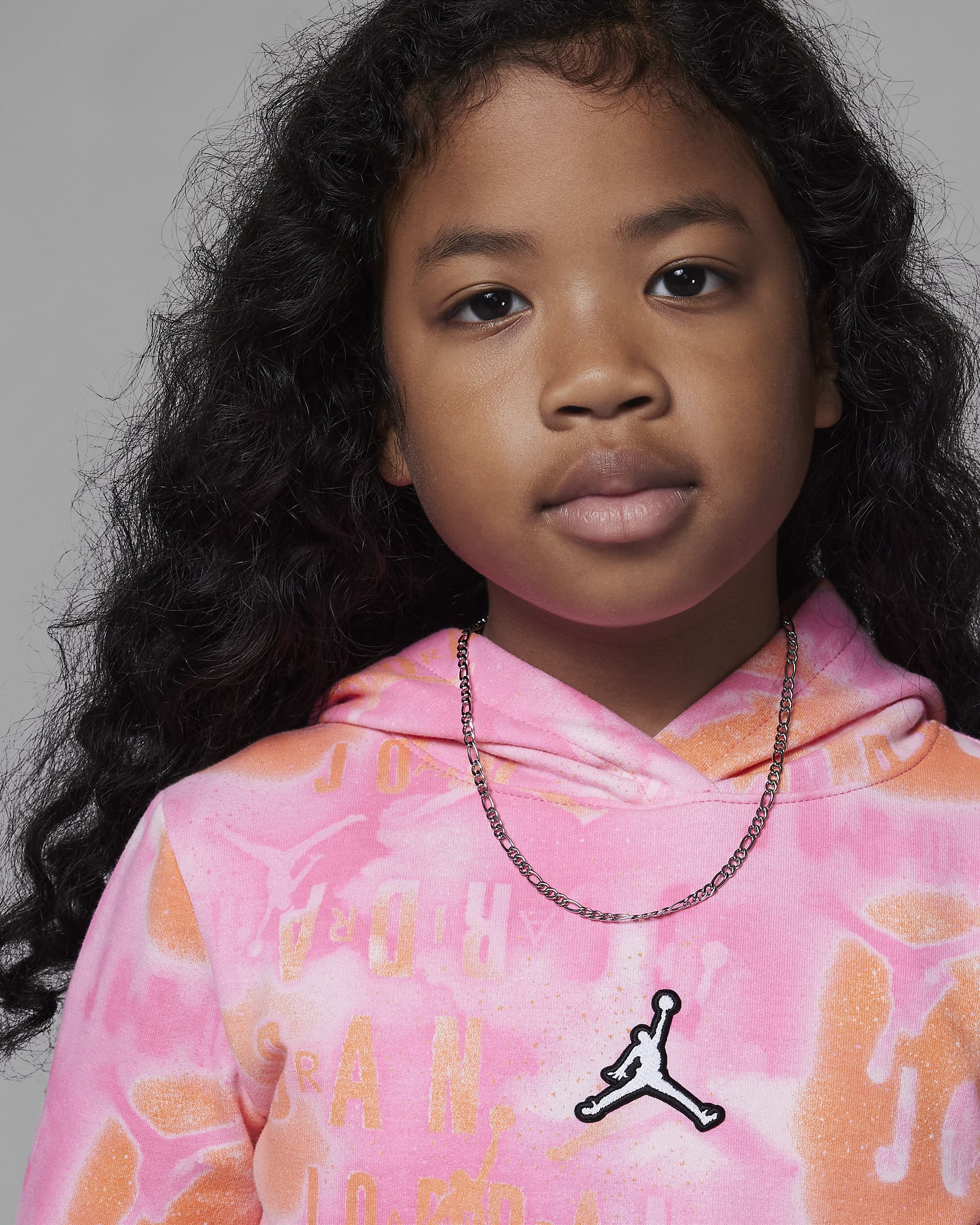 Jordan Younger Kids' Essentials Printed Fleece Hoodie and Trousers Set ...