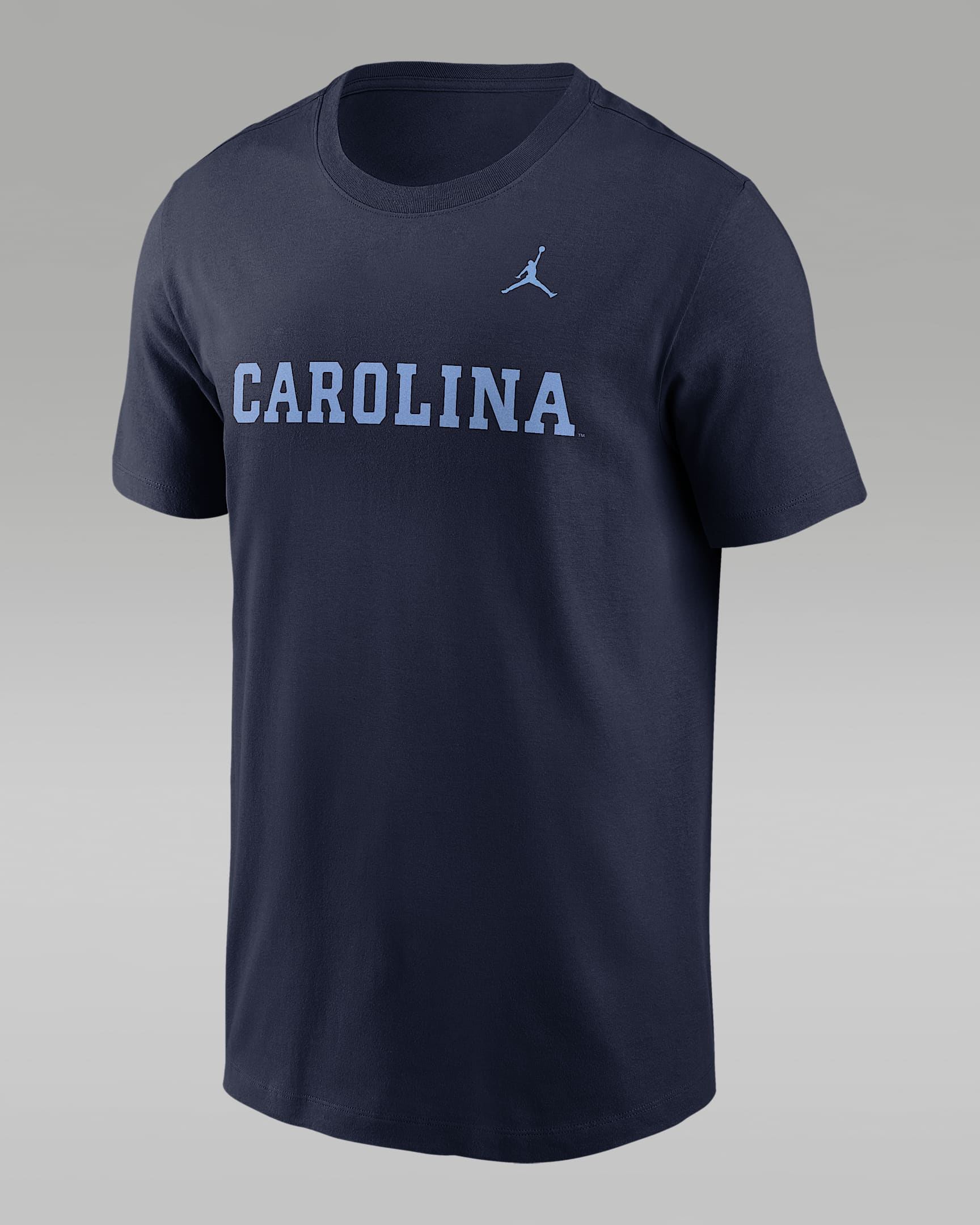 North Carolina Tar Heels Primetime Wordmark Men's Jordan College T ...