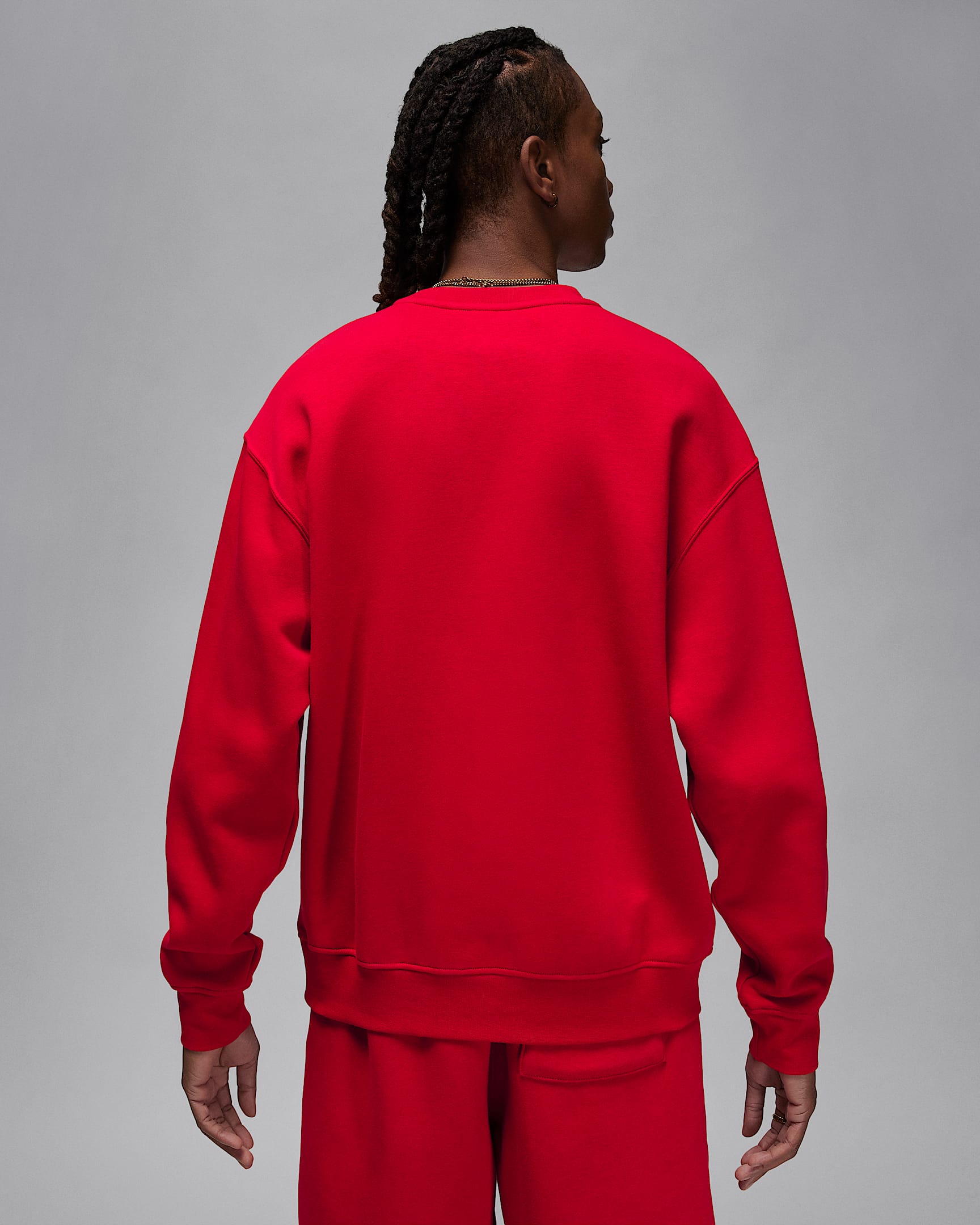 Sweat à col ras-du-cou Jordan Brooklyn Fleece pour homme. Nike LU