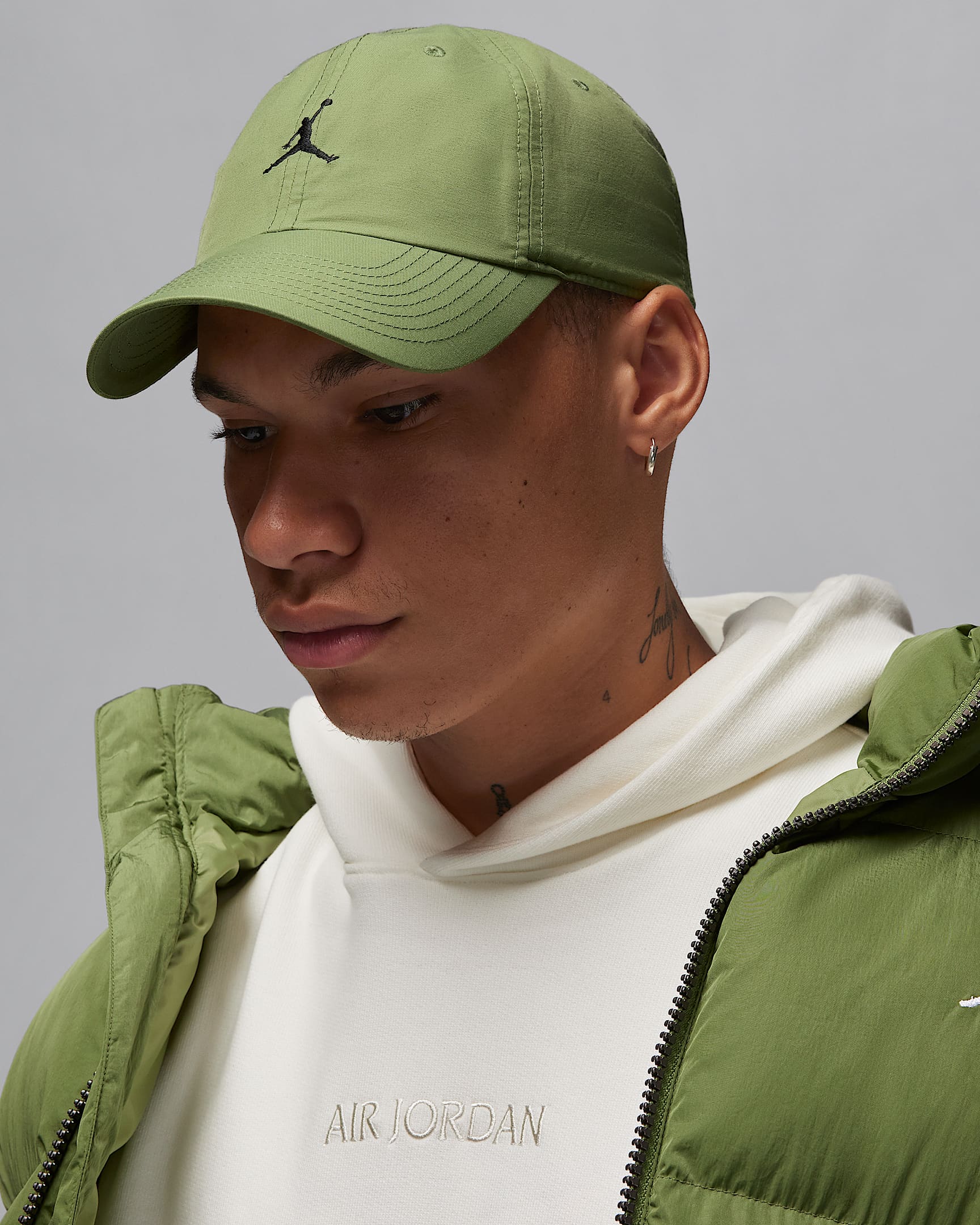 Jordan Club Cap Adjustable Unstructured Hat. Nike IE