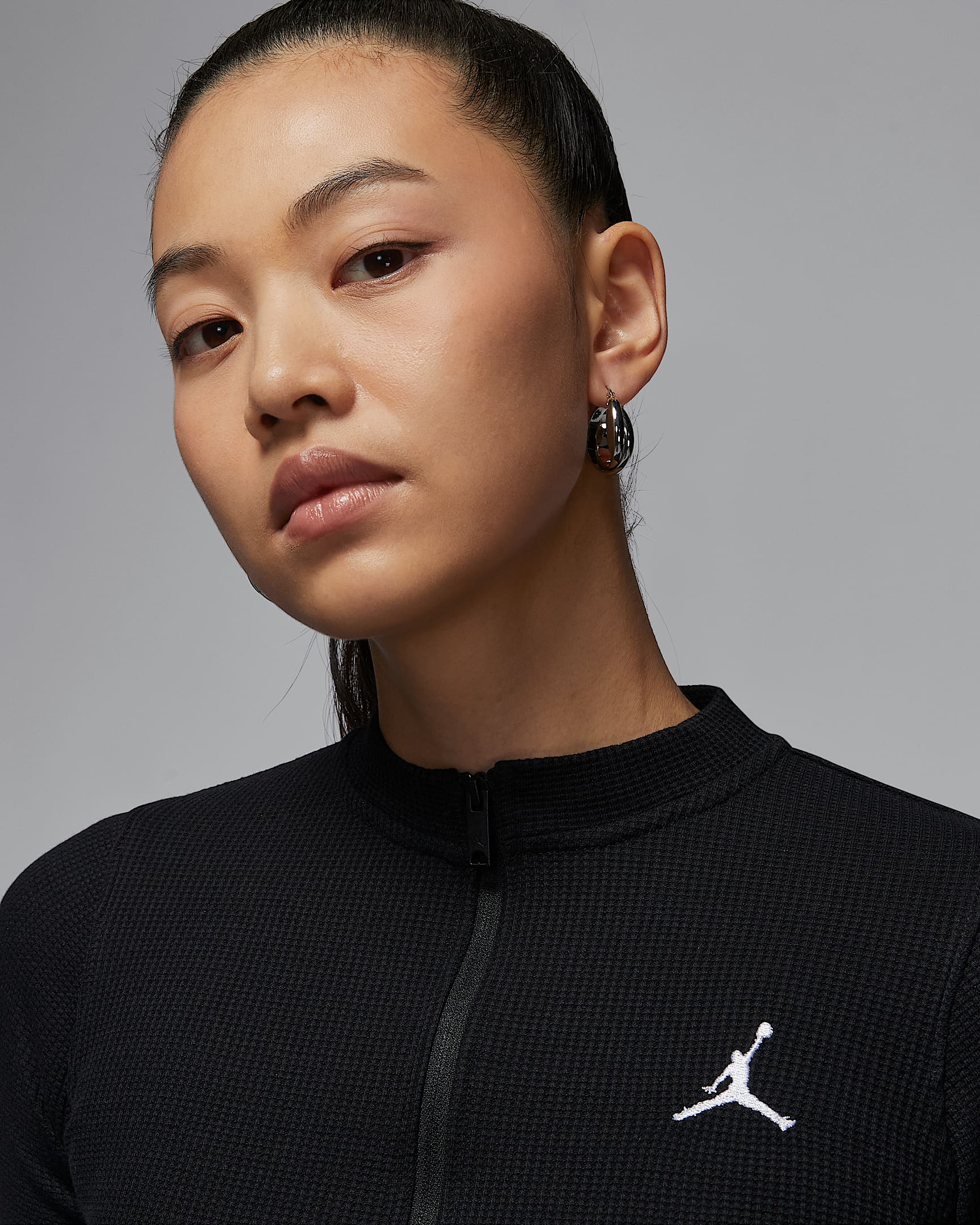 Jordan Women's Long-Sleeve 1/2-Zip Knit Top. Nike JP