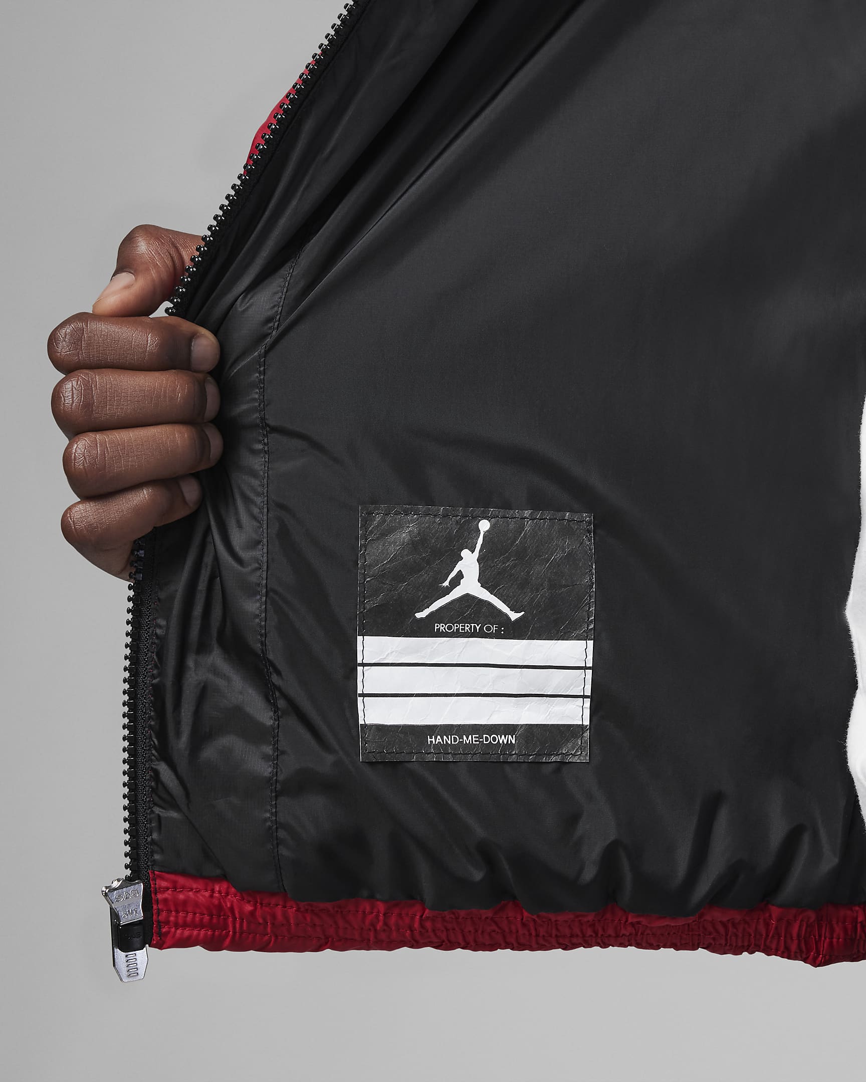 Jordan Blocked Down Vest Older Kids' Gilet. Nike NL