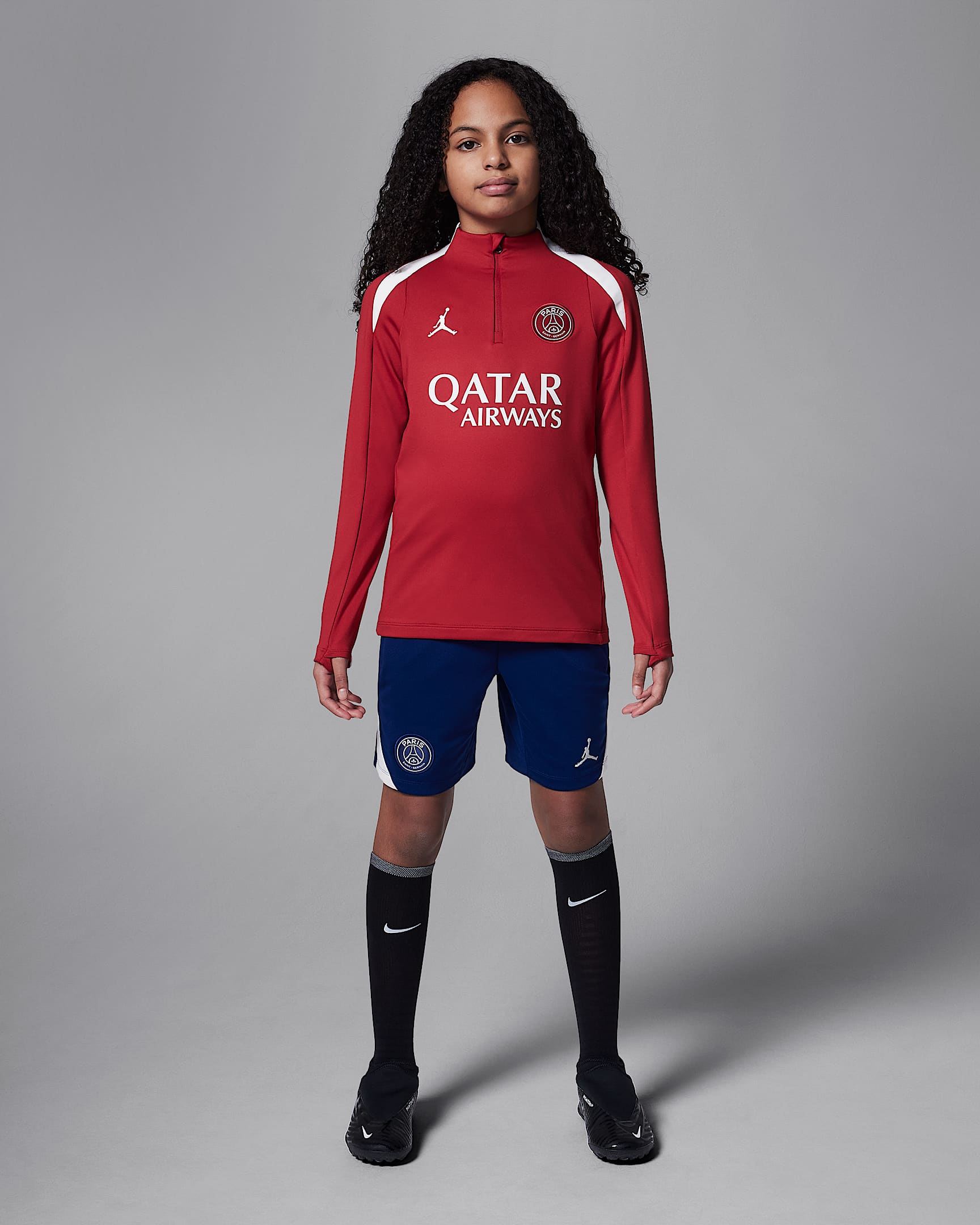 Paris Saint-Germain Strike Fourth Older Kids' Jordan Football Knit ...