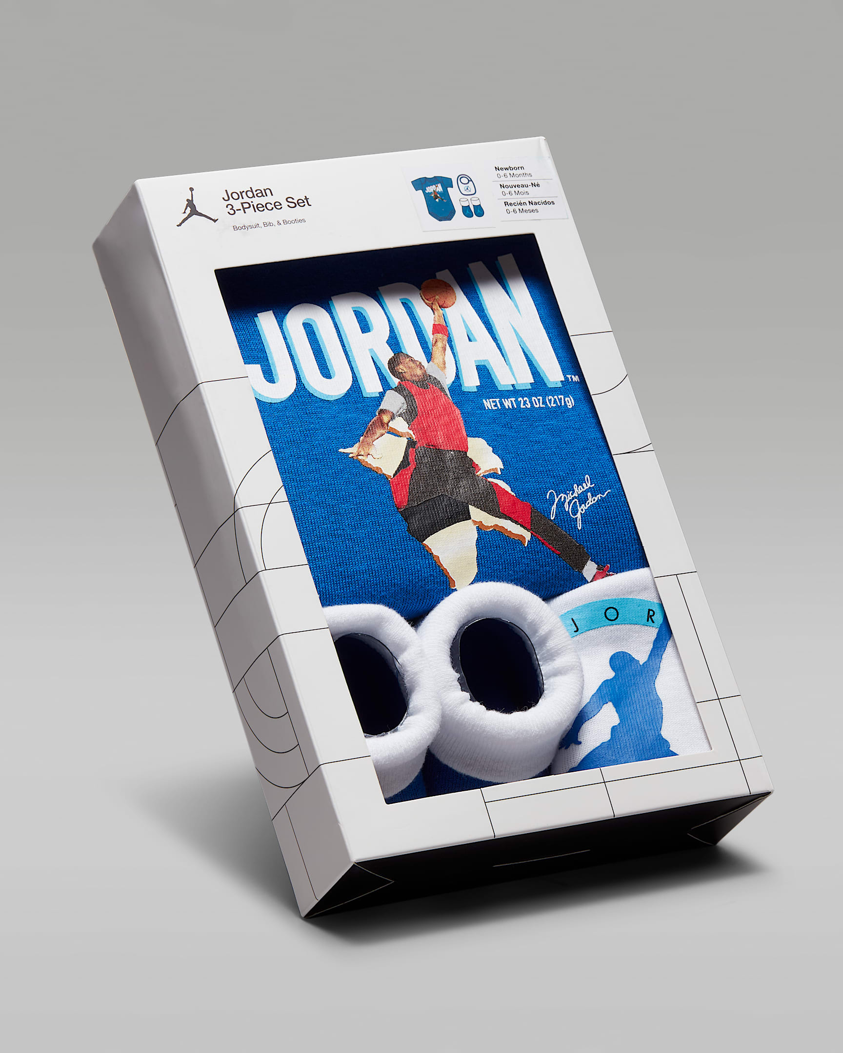 Jordan MVP Bodysuit Box Set Baby (0–6M) Bodysuit Set. Nike PT