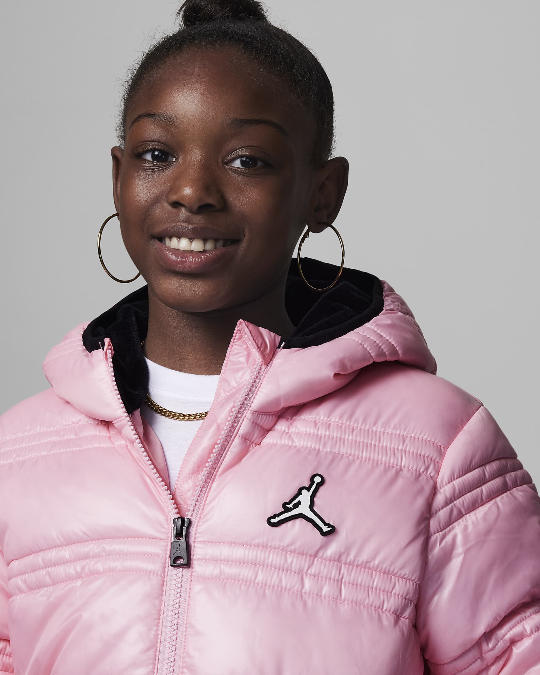 Jordan Core Midweight Puffer Jacket Older Kids' Jacket. Nike LU