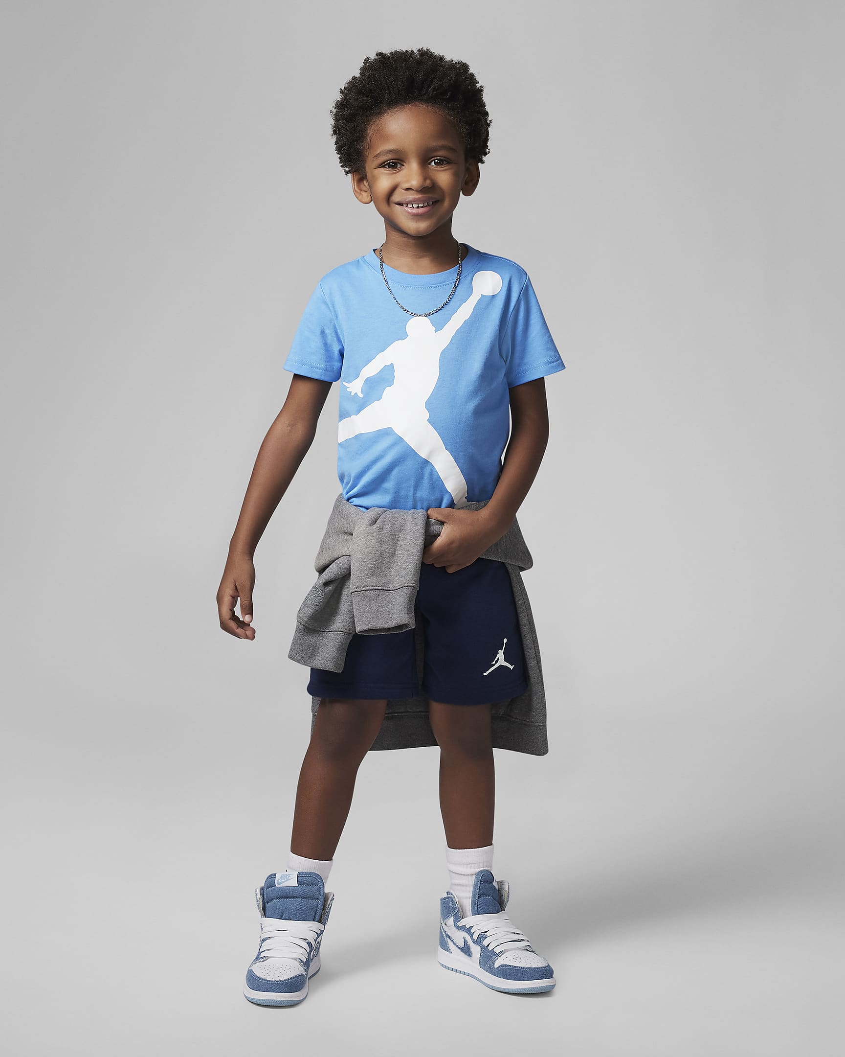 Jordan Little Kids' Jumbo Jumpman Shorts Set. Nike.com