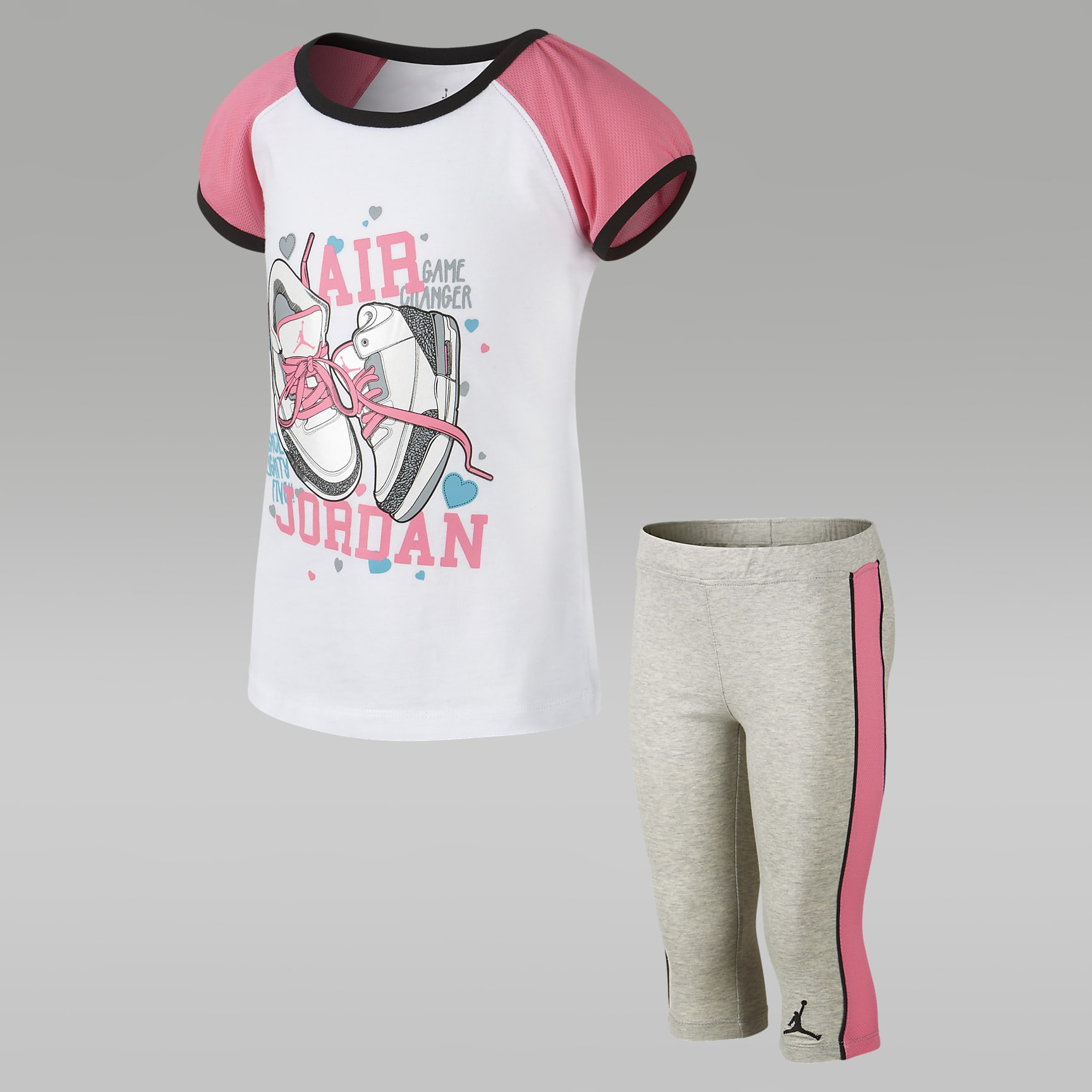 Jordan AJ Jumble Two-Piece (3y-8y) Little Girls' Set. Nike UK