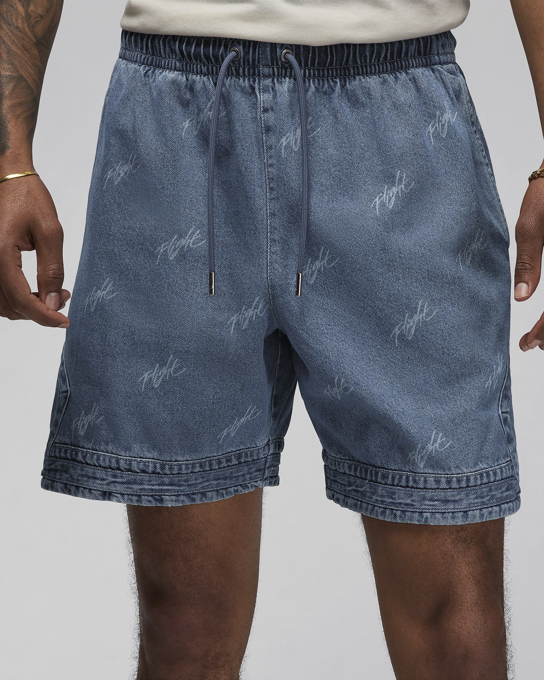Jordan Air Men's Denim Shorts. Nike ID