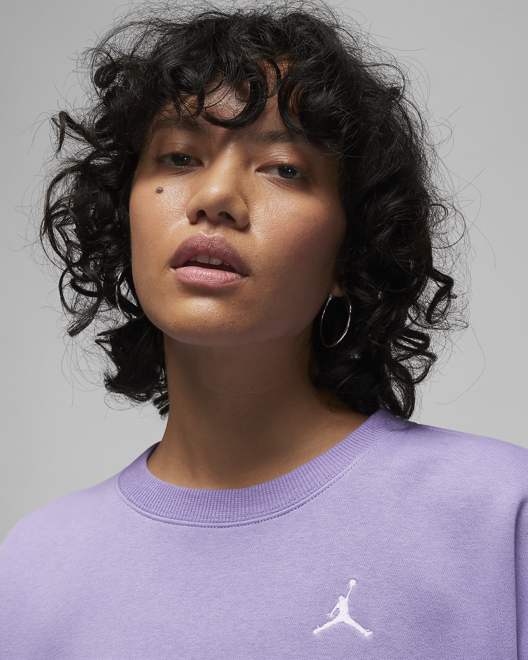 Jordan Brooklyn Fleece Women's Crew-Neck Sweatshirt. Nike NZ