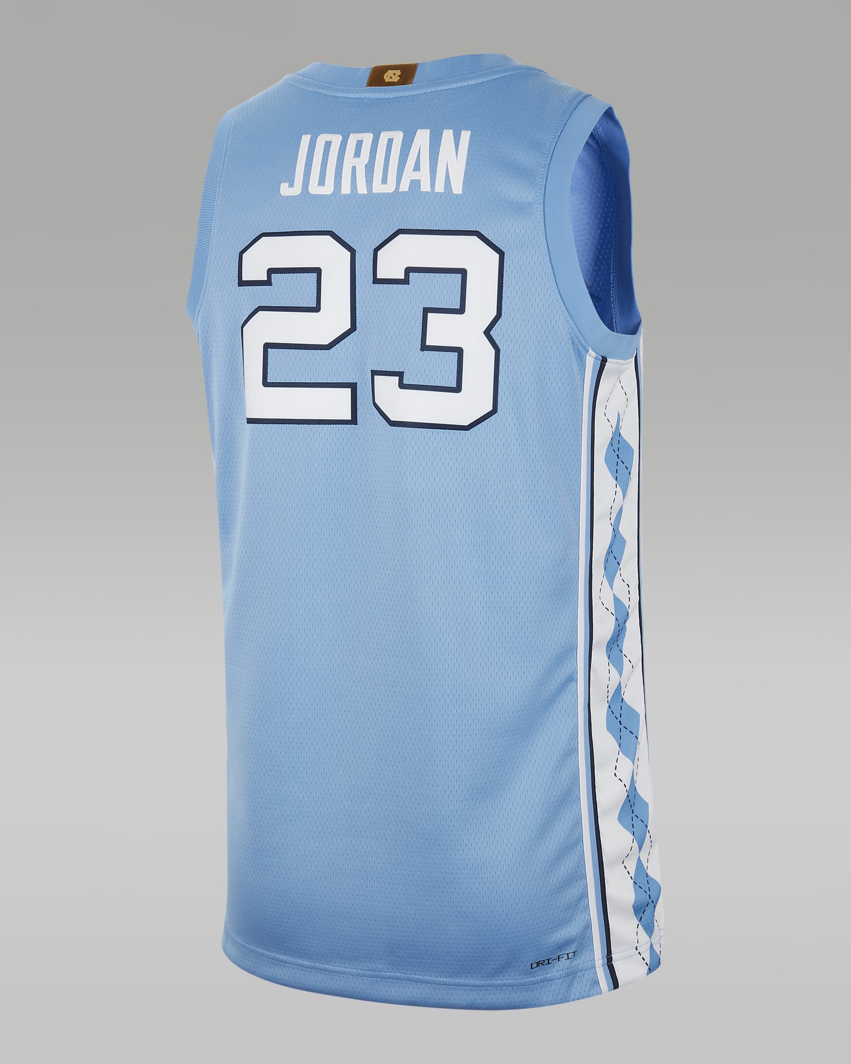 Jordan College (UNC) Limited basketbaljersey voor heren. Nike NL