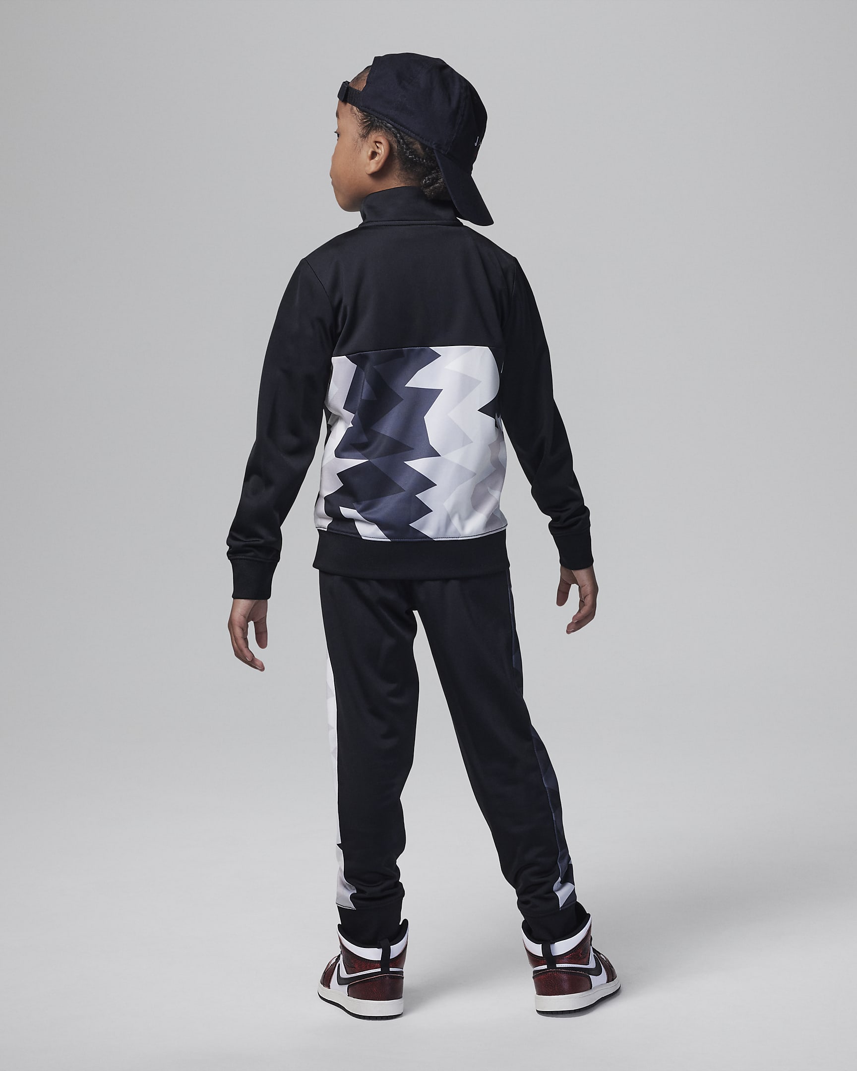 Jordan MVP Printed Tricot Set Younger Kids' Tracksuit. Nike IE