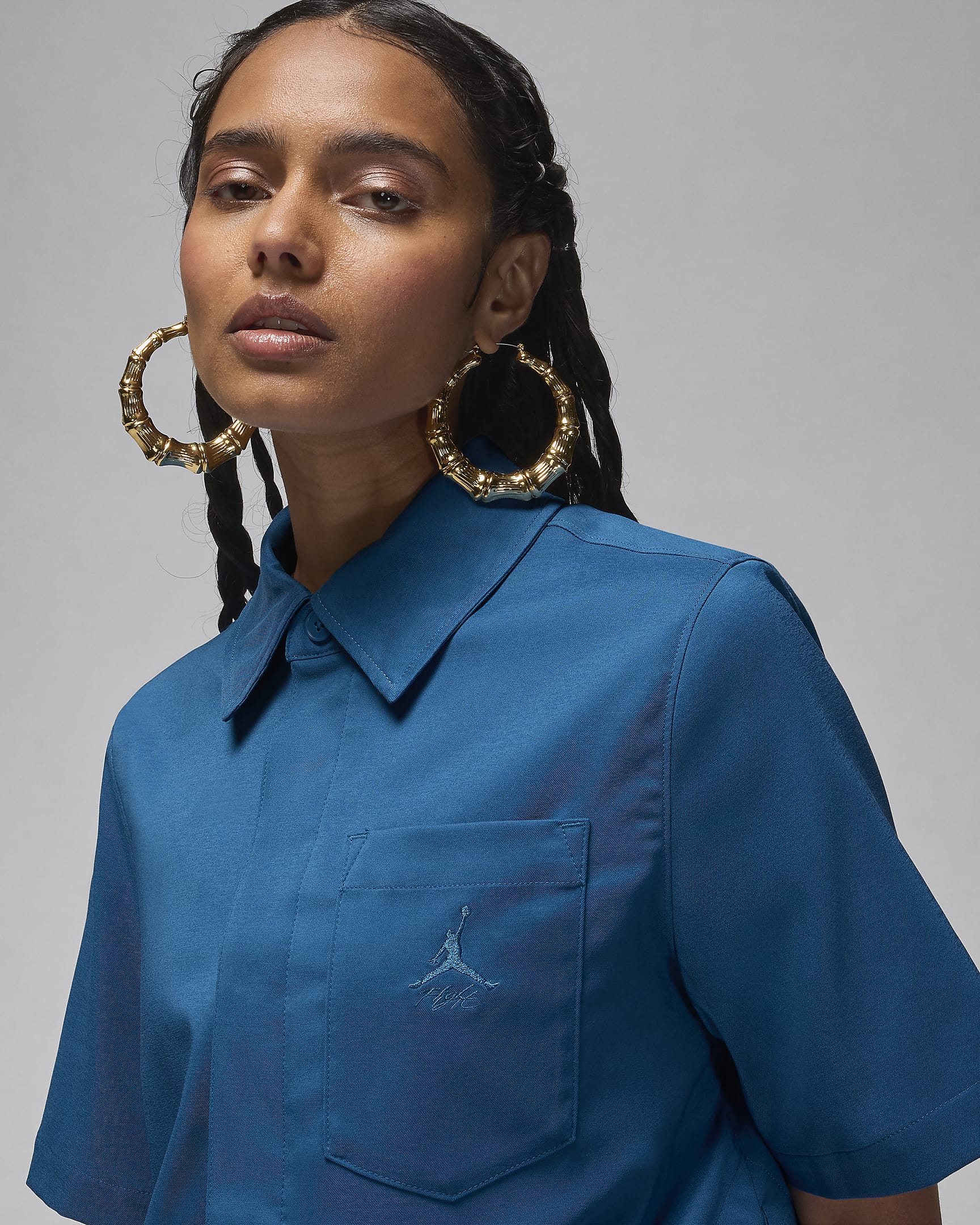 Jordan Crop Top aus Webmaterial für Damen. Nike CH