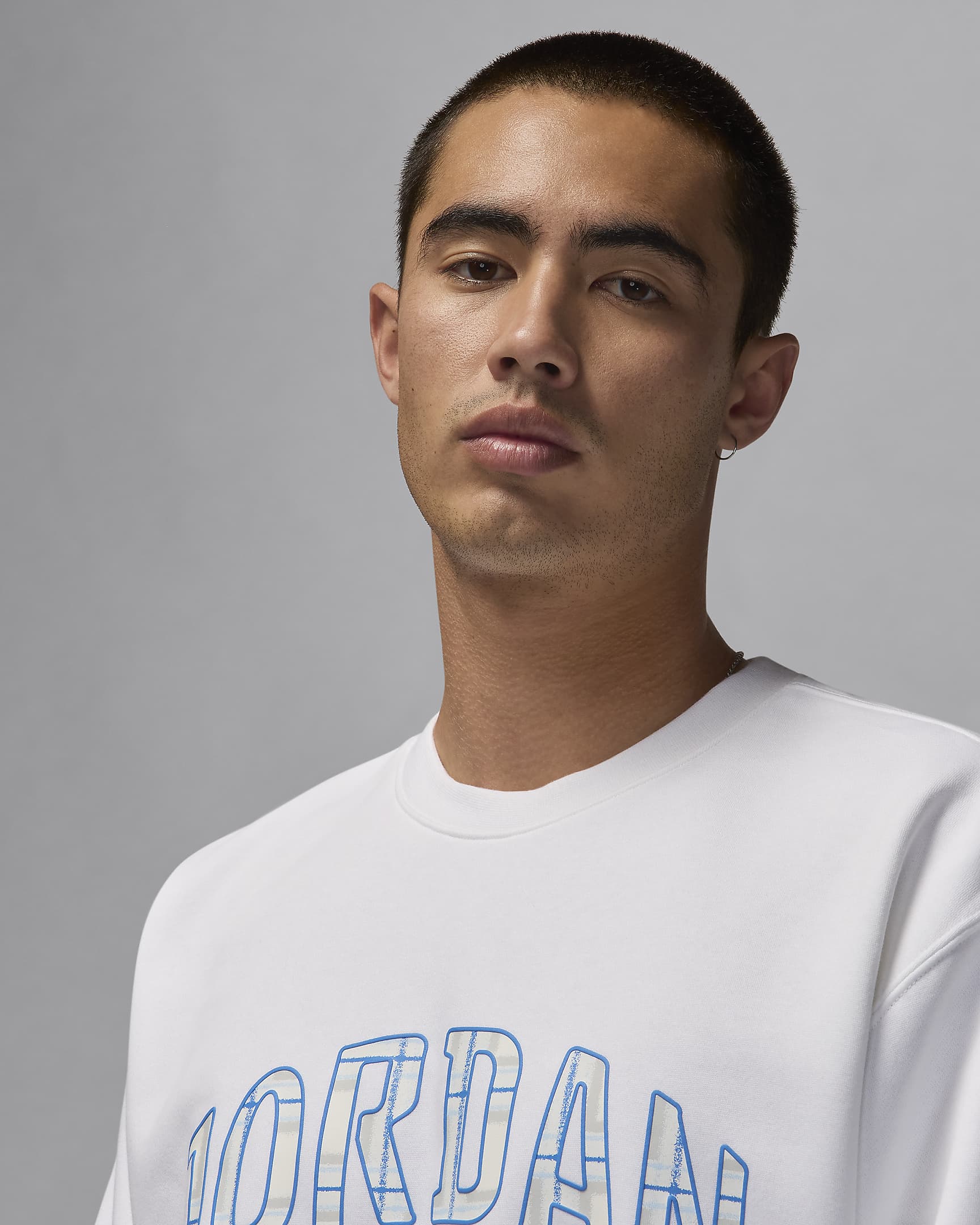 Jordan Essentials Men's Fleece Crew-Neck Sweatshirt. Nike UK