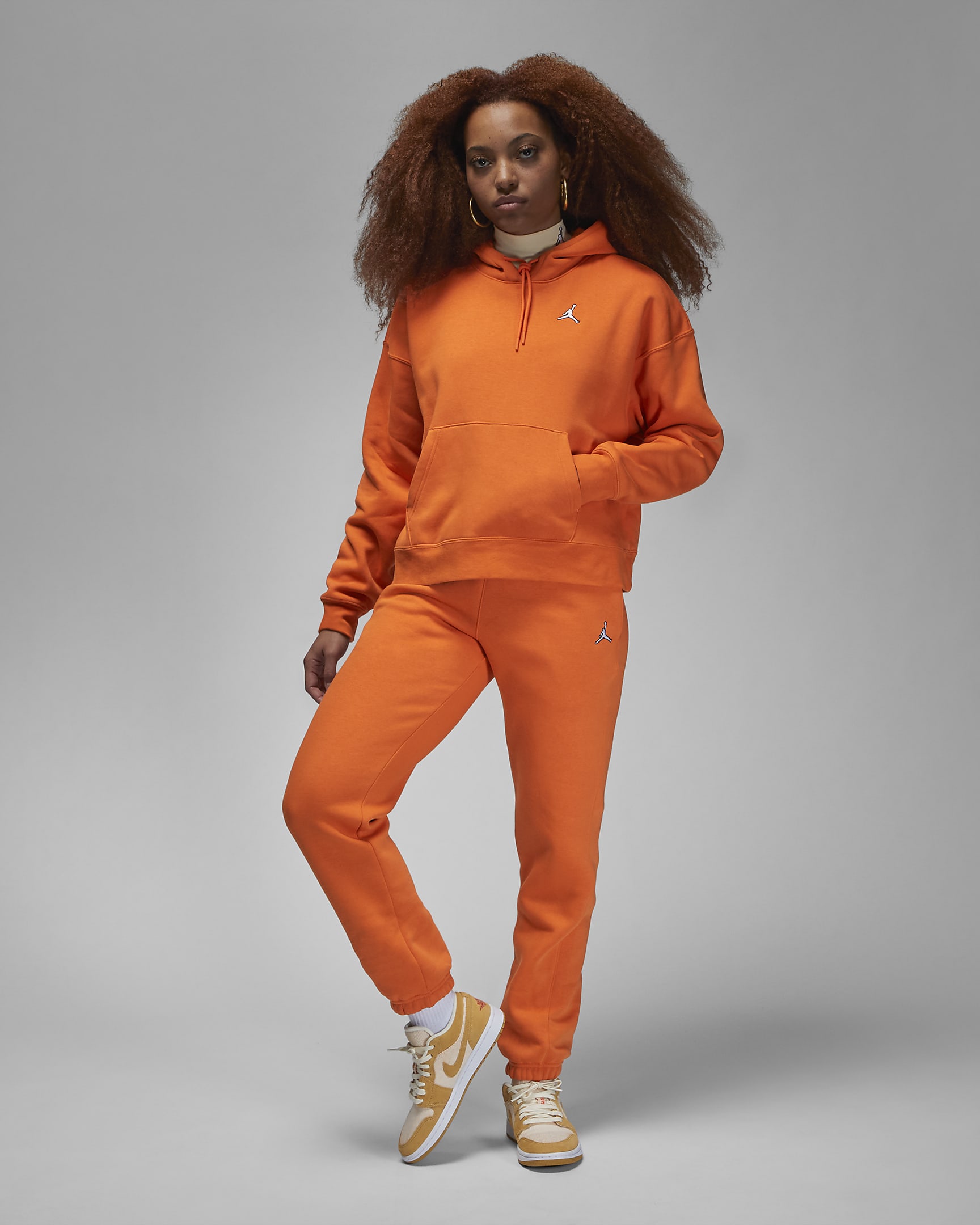 Jordan Brooklyn Women's Fleece Pullover Hoodie. Nike NL