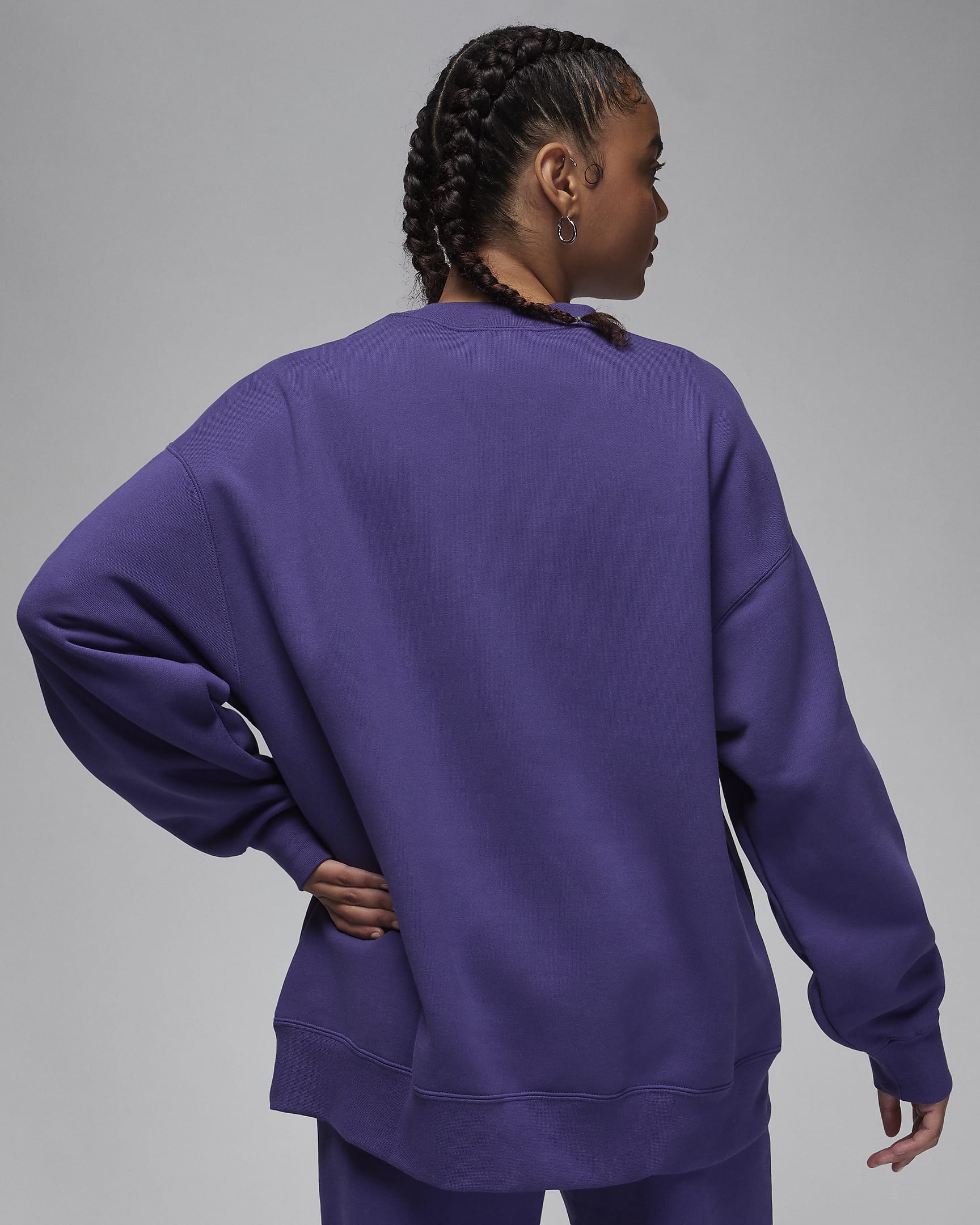 Sweat à col ras-du-cou Jordan Flight Fleece pour femme. Nike FR