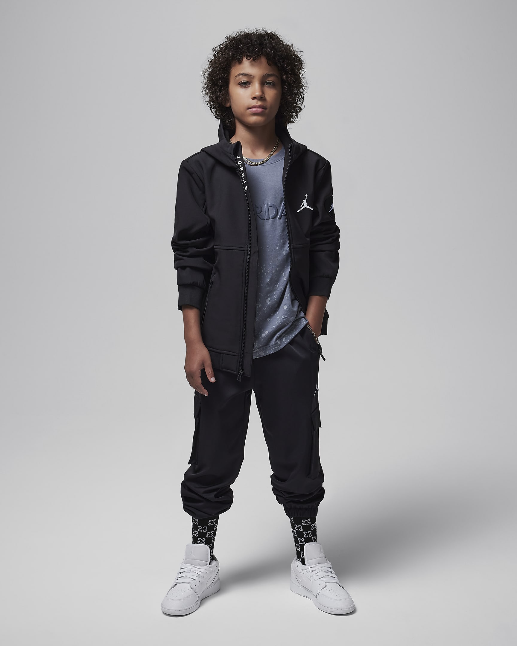 Jordan Big Kids' Soft Shell Jacket. Nike.com