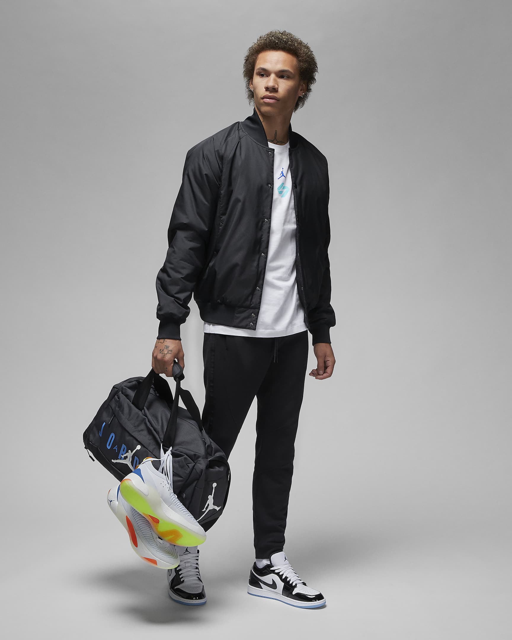 Jordan Sport Men's Varsity Jacket. Nike LU