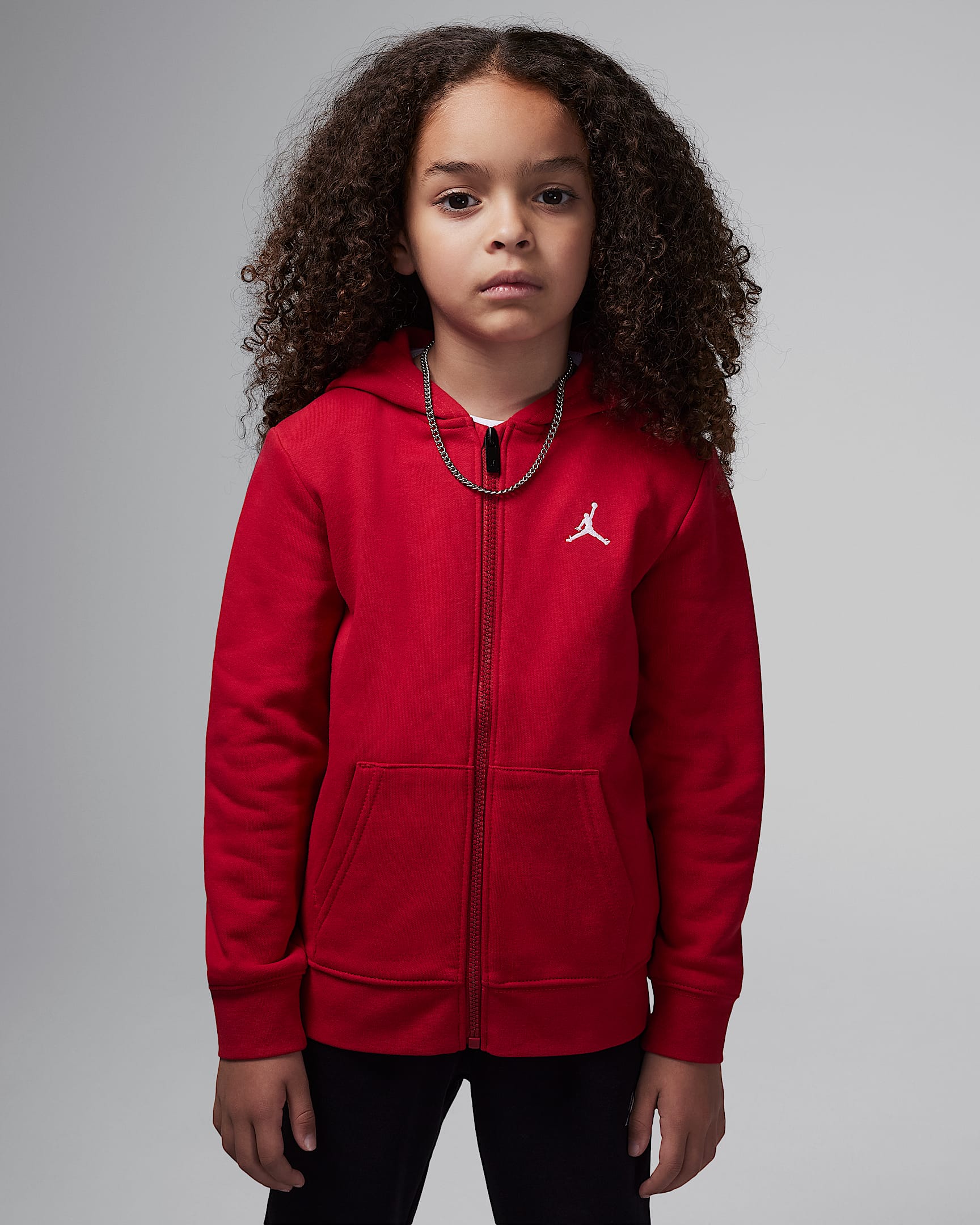 Jordan Brooklyn Fleece Little Kids' 2-Piece Full-Zip Hoodie Set. Nike.com