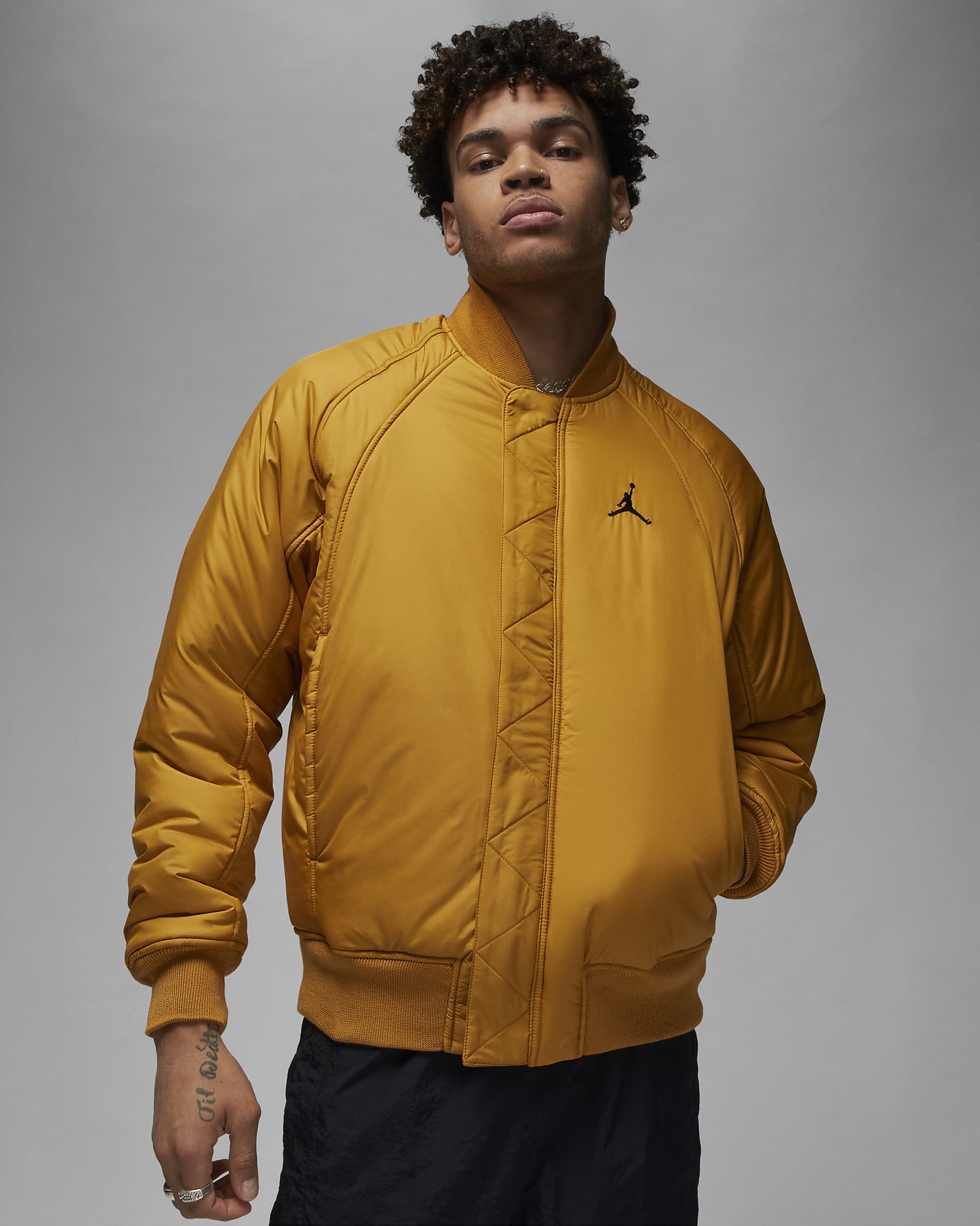 Jordan Essentials Men's Statement Varsity Jacket. Nike BG