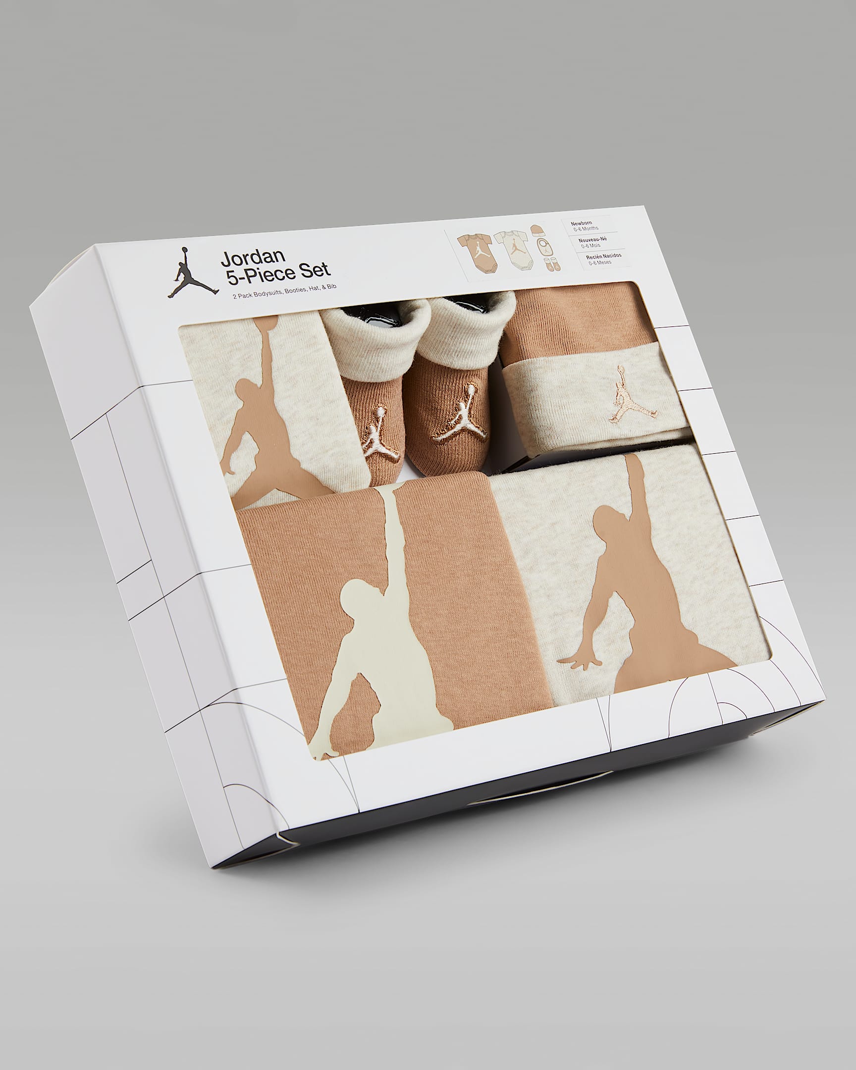 Confezione in 5 pezzi Jordan 5-Piece Core Gift Set – Bebè. Nike IT