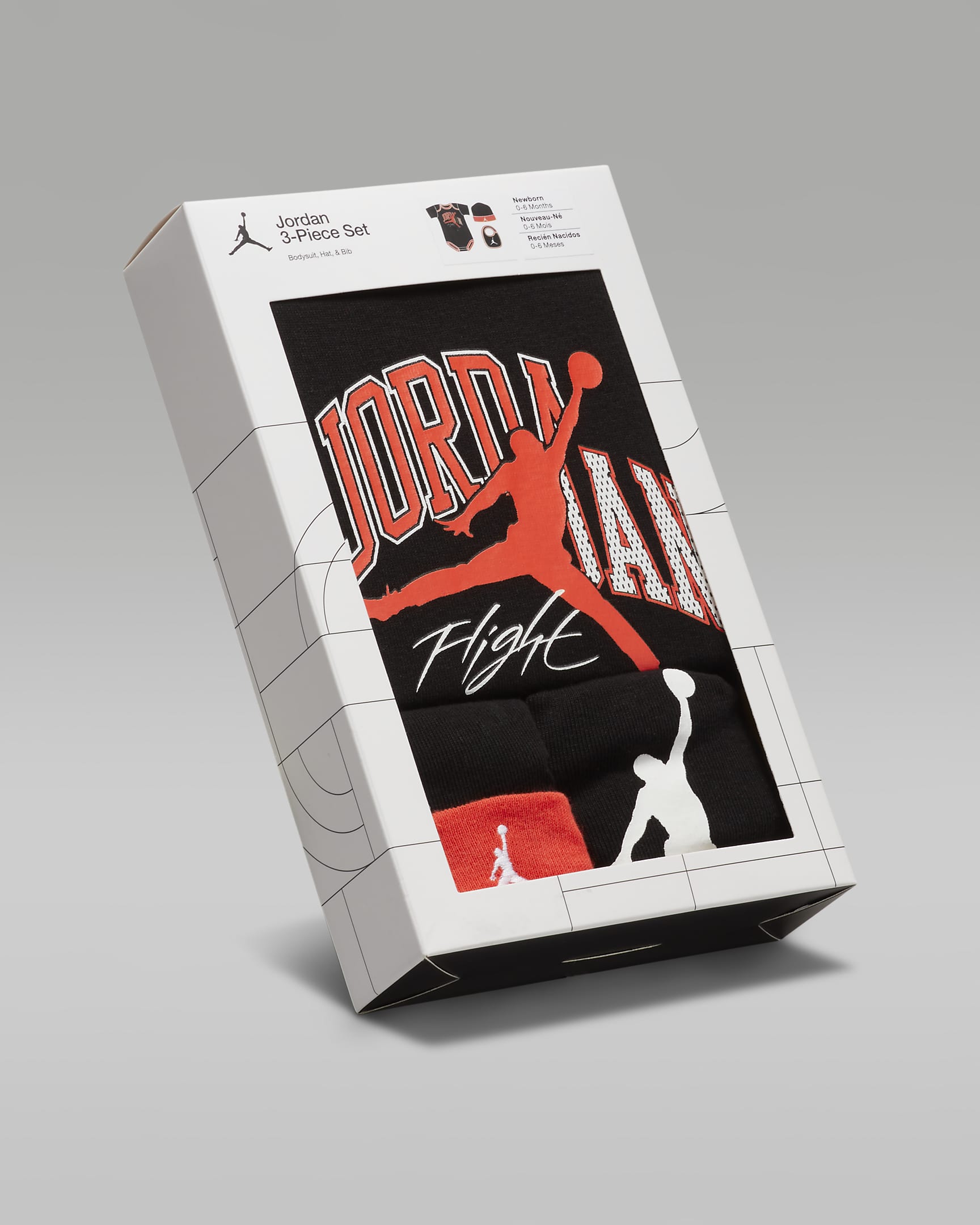 Jordan KSA Home and Away 3-Piece Box Set Baby 3-Piece Bodysuit Box Set ...