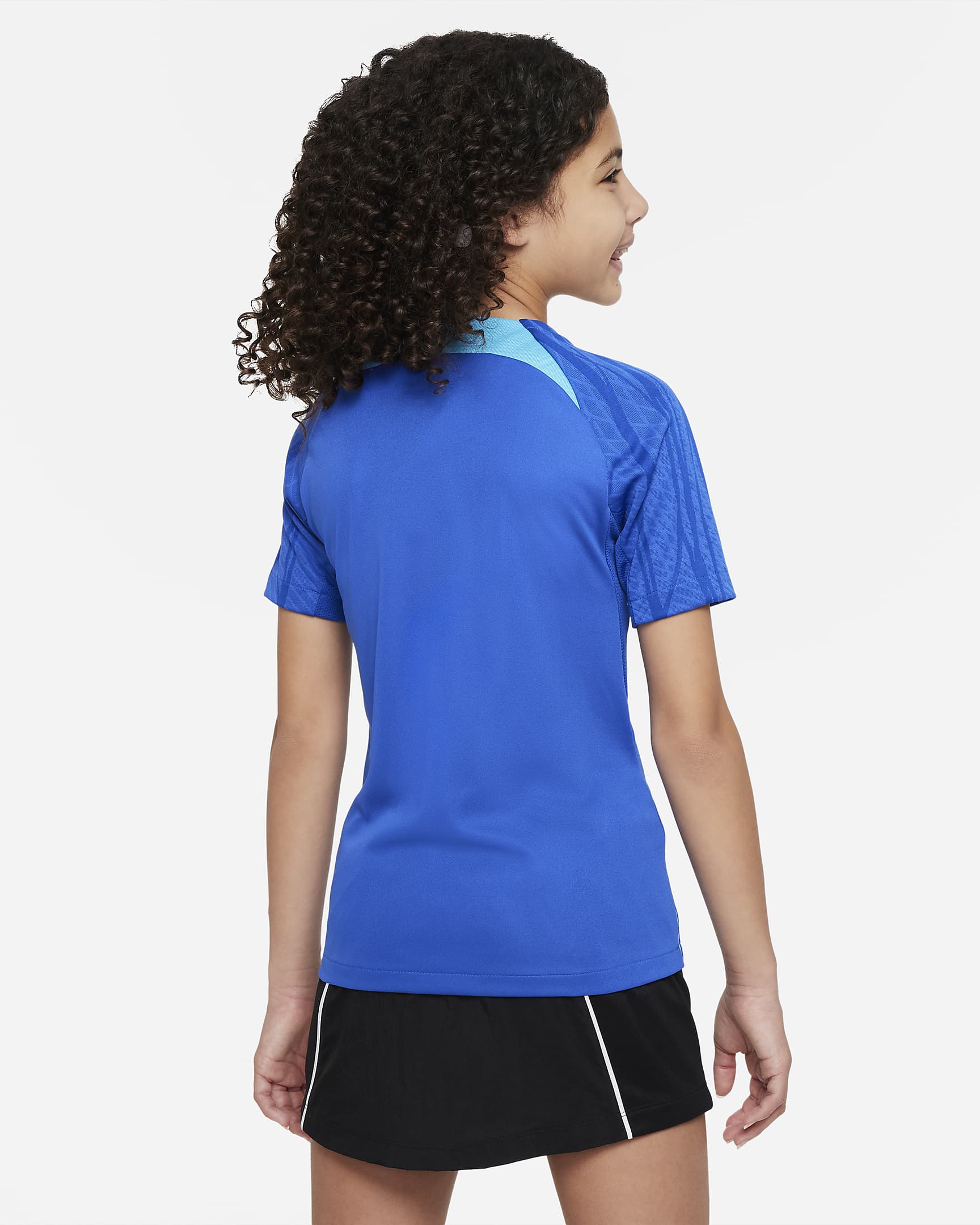England Strike Older Kids' Nike Dri-FIT Short-Sleeve Football Top. Nike NO