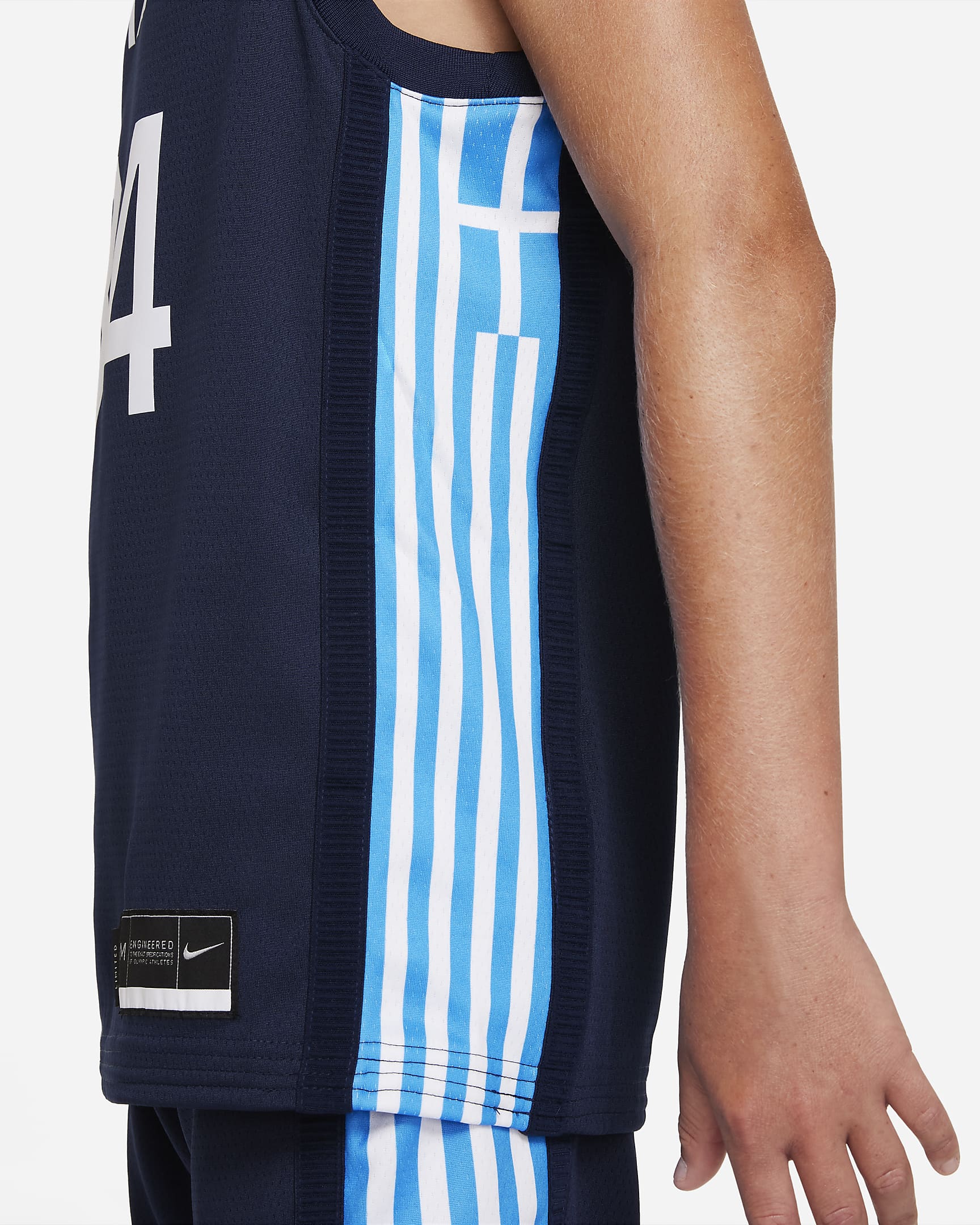 Greece (Road) Older Kids' Nike Basketball Jersey. Nike DK