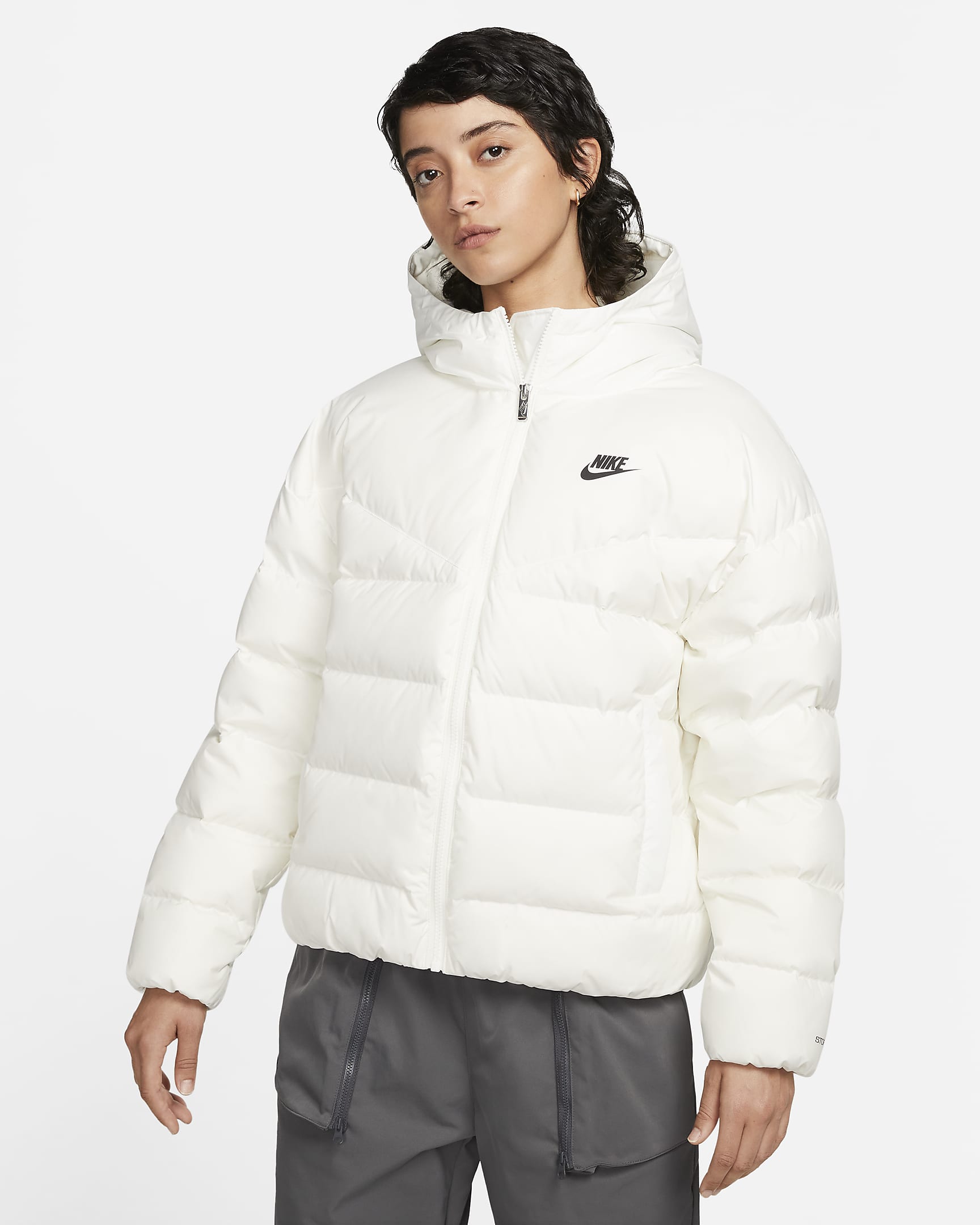 Nike Sportswear Storm-FIT Windrunner Women's Down Hooded Jacket. Nike NL