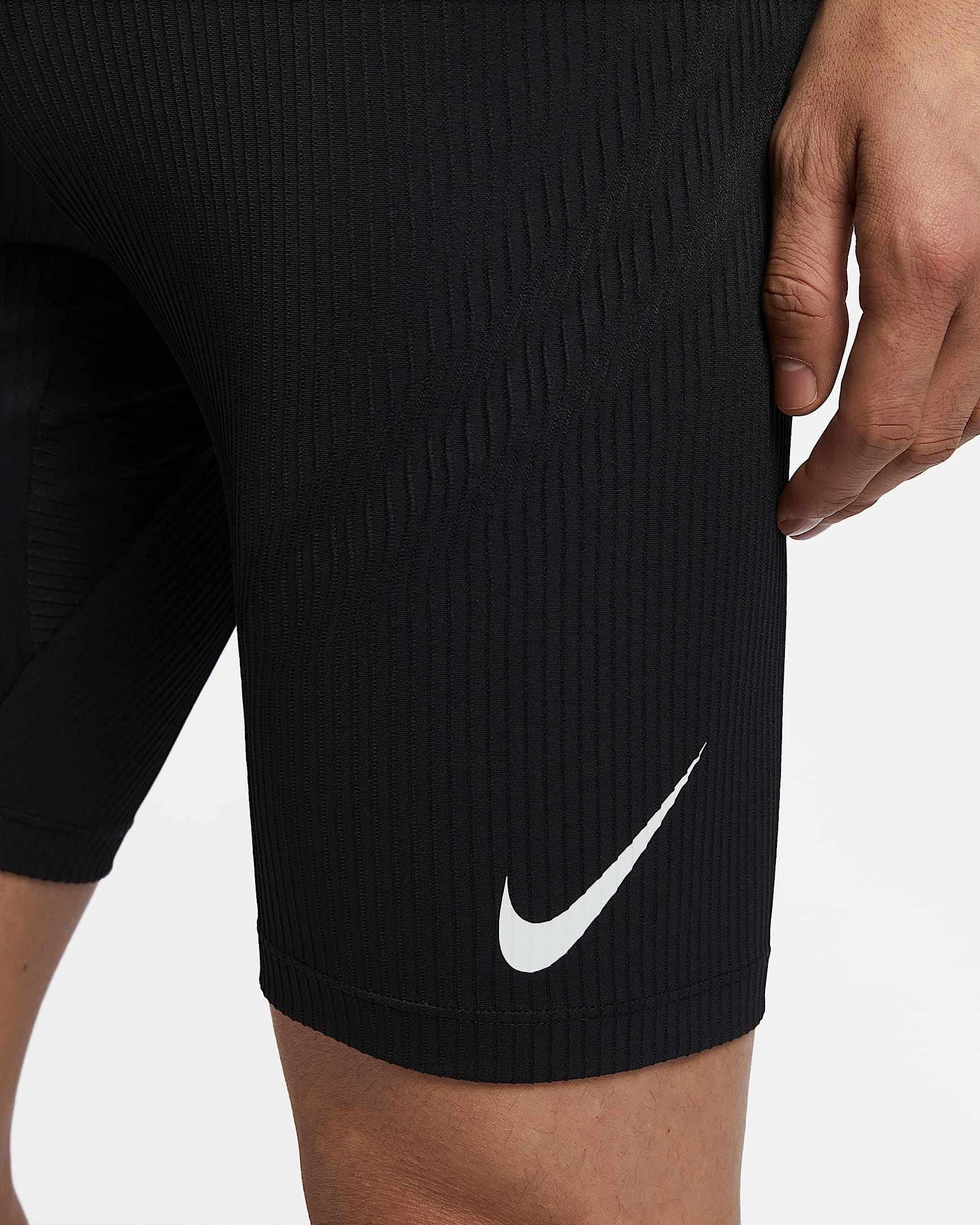 Nike AeroSwift Men's Dri-FIT ADV Running 1/2-Length Leggings. Nike PH