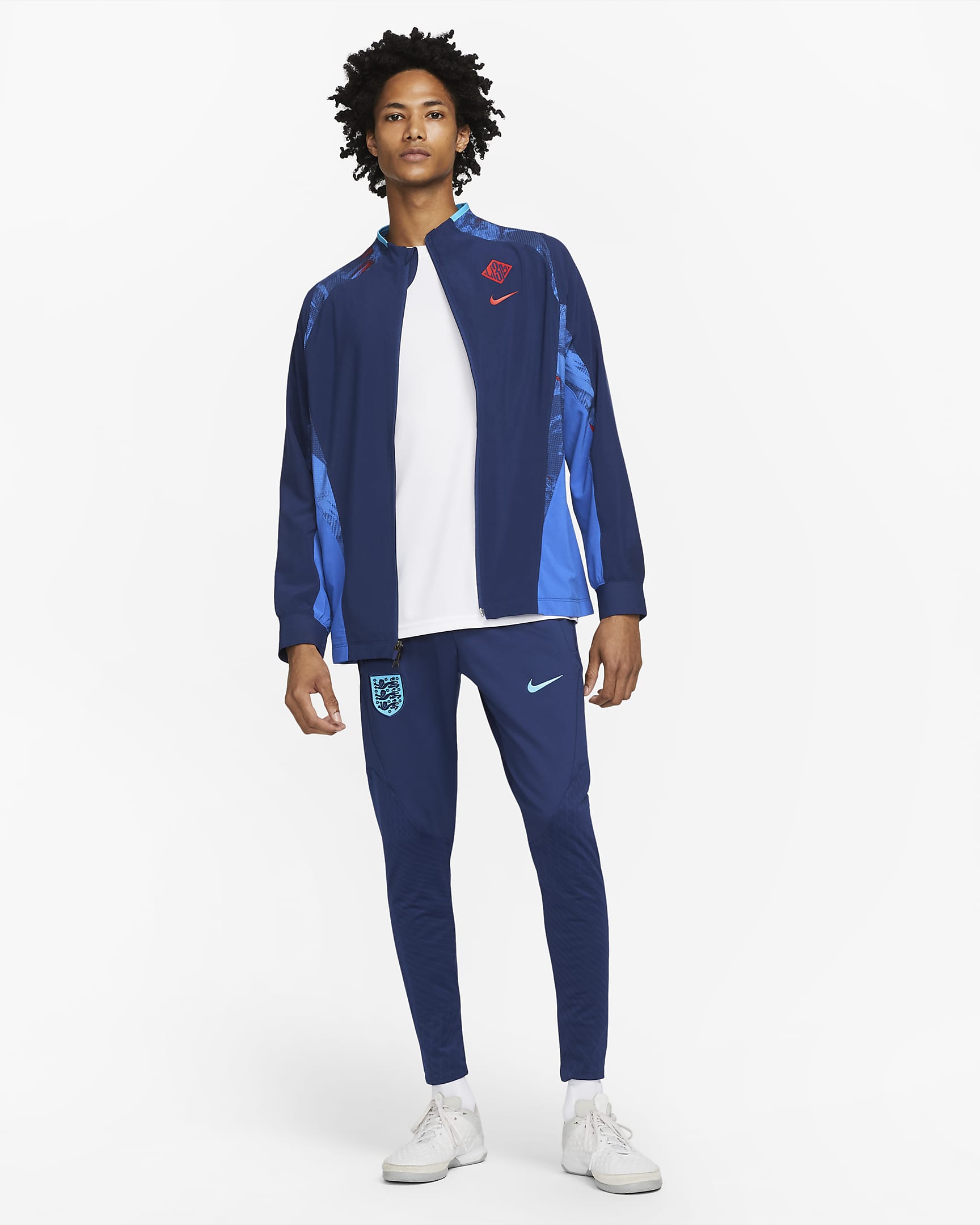 England AWF Men's Nike Dri-FIT Woven Football Jacket. Nike CH